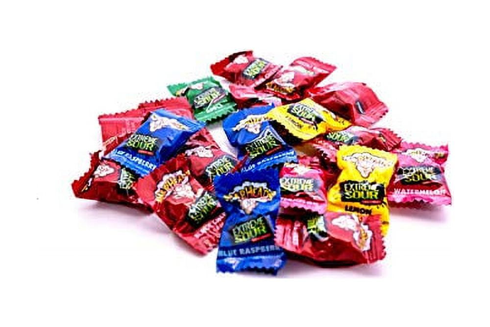 Warheads Xtreme Sour Candy - 2 LB Resealable Stand Up Storage Bag - Old ...