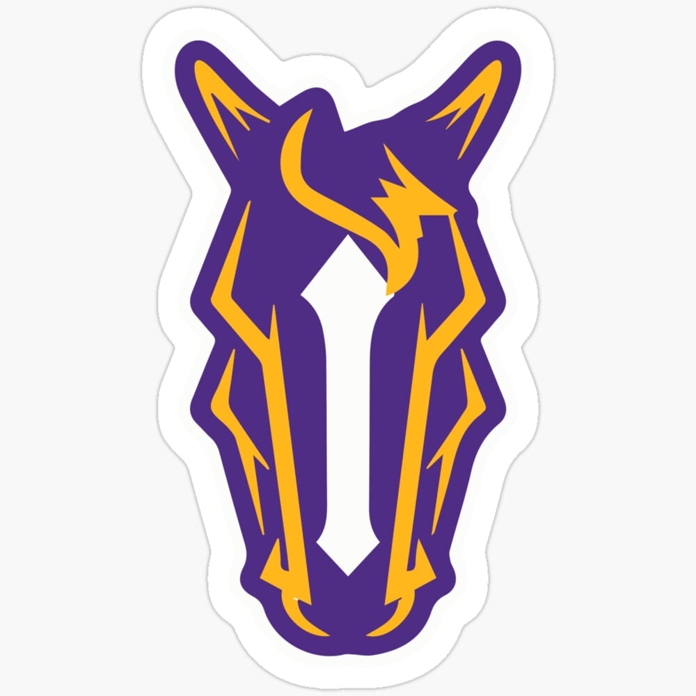 Warhorse Spring Hill Broncos Sticker Phone Decal Water Bottle Stickers ...