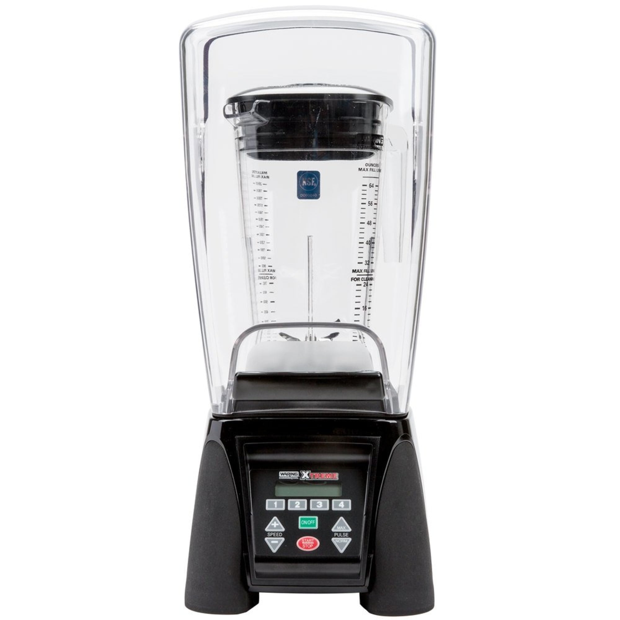 Waring Commercial Blender With Programmable Keypad, 64 Oz, Black ...