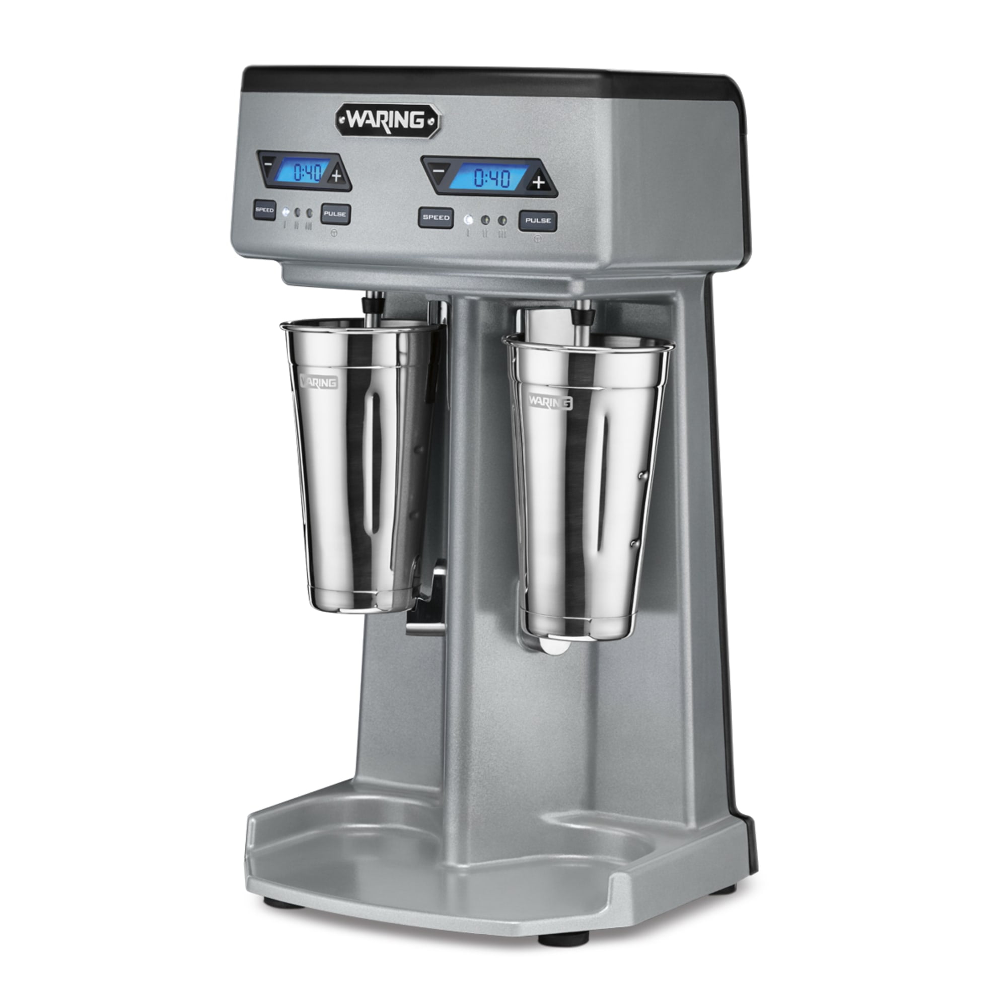 Waring Double Spindle 3-Speed Drink Mixer, Silver - Walmart.com