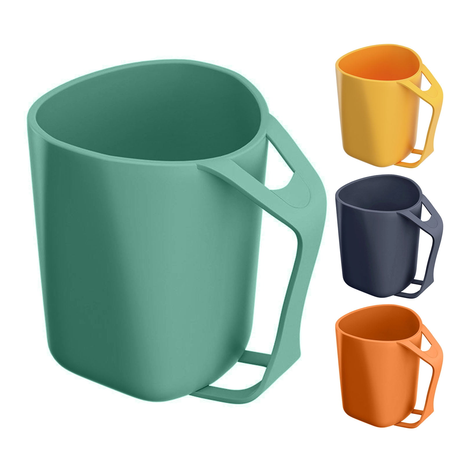 Warkul 1/4PCS Toothbrush Cup, Reusable Toothbrush Holders, Mouthwash ...