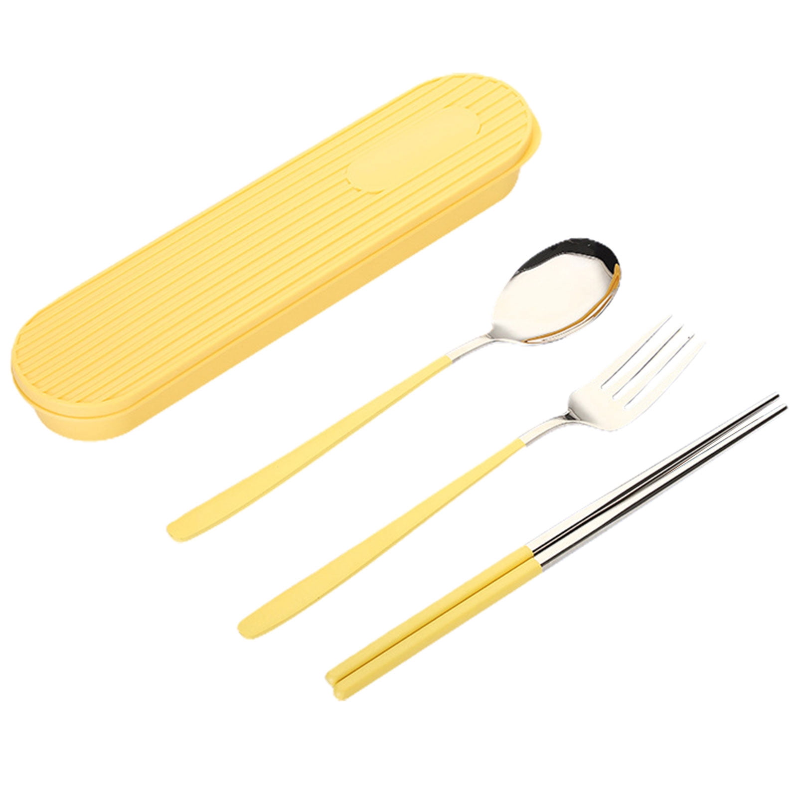 Warkul 1 Set Cutlery Spoon Fork Food Grade Mirror Polish Smooth Edge ...