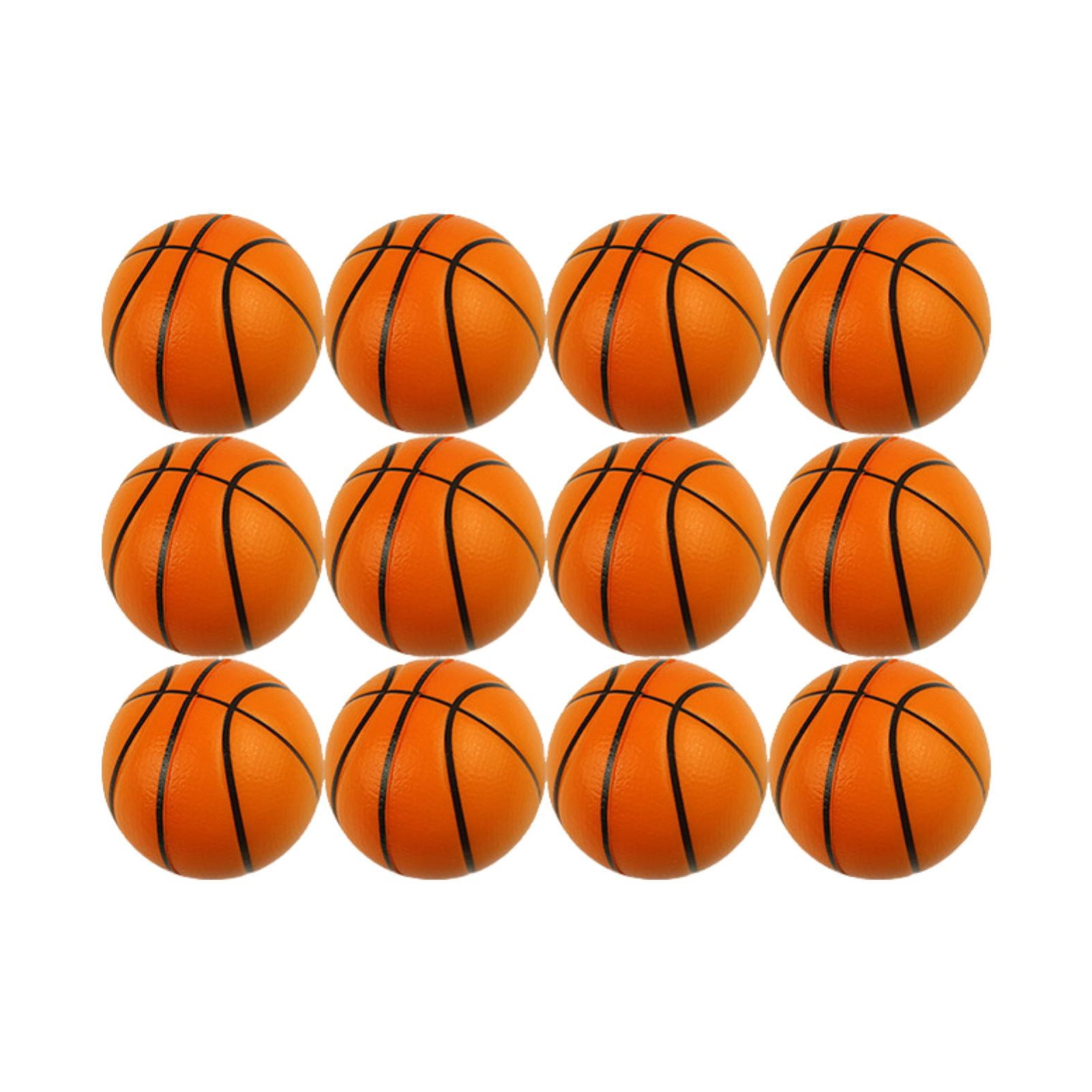 Warkul 12pcs Basketball Stress Balls, Mini Basketball Stress Anxiety ...