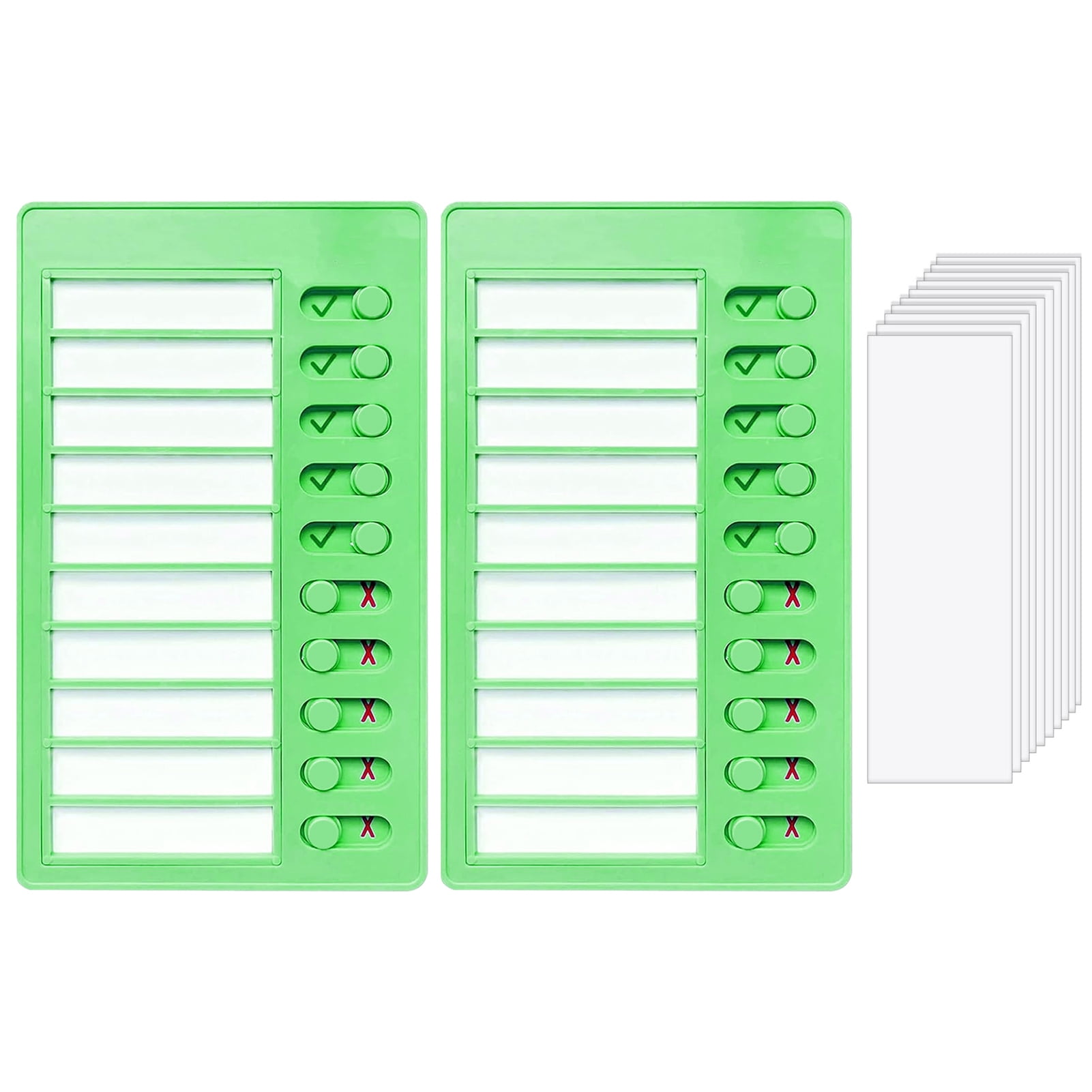 Warkul 2/4Pcs Note Message Checklist Kids Chore Chart To Do List Board ...