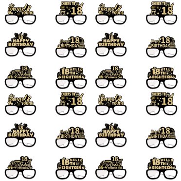 Ready-to-Decorate 100th Day Glasses - Walmart.com