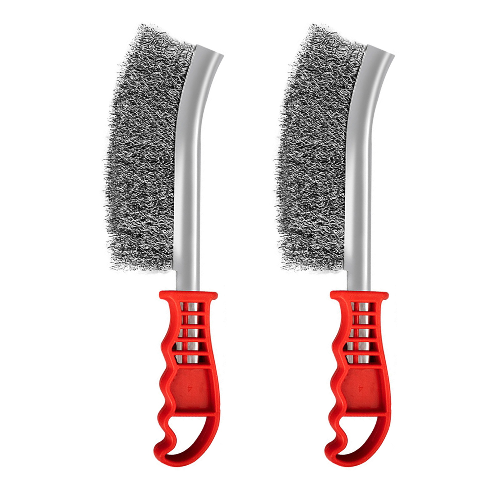 Warkul 2Pcs Steel Wire Brush Cutter - Rust Removal, Ergonomic Handle ...