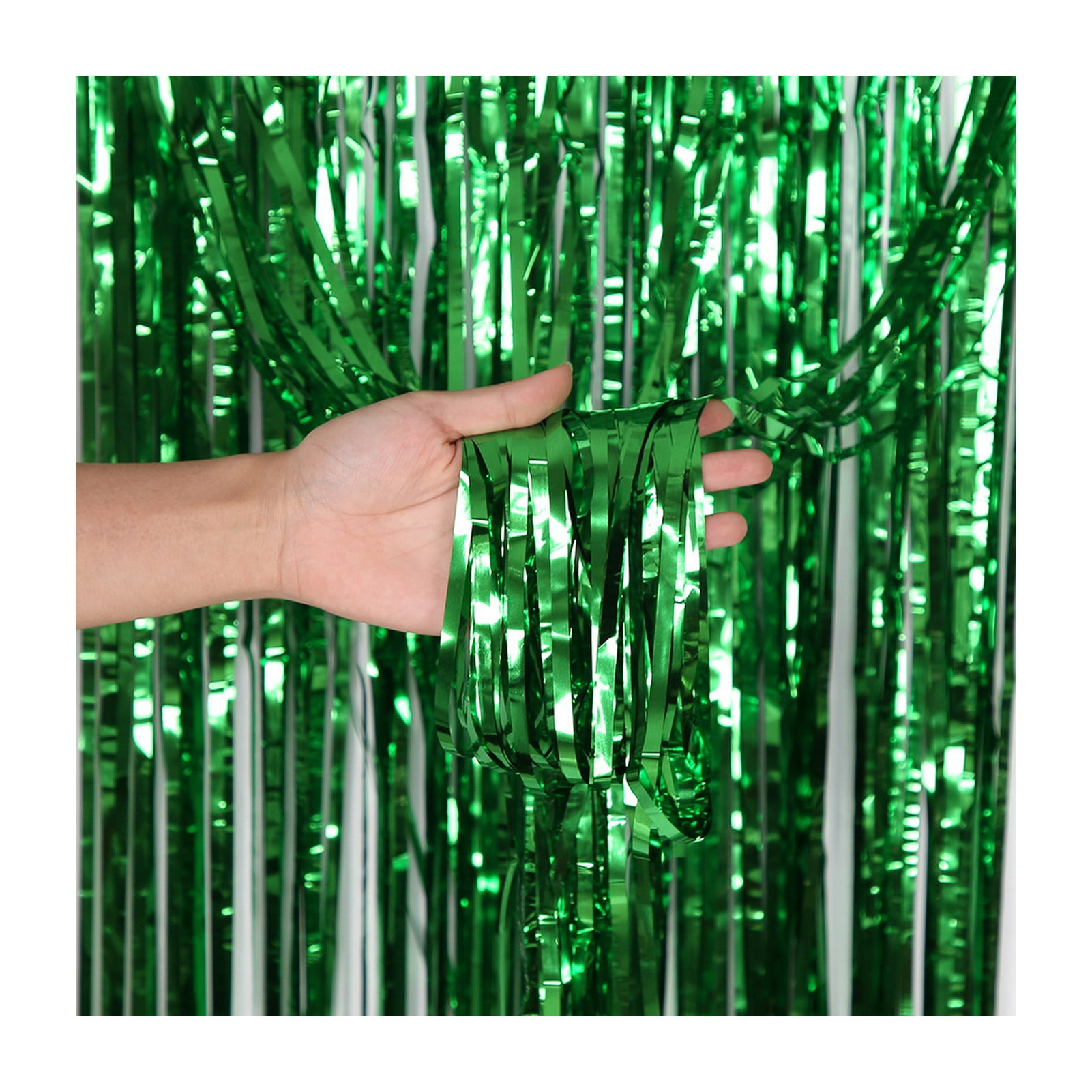 Warkul 3Pcs Rain Curtain Self-Adhesive Shiny Reusable Eye-catching ...