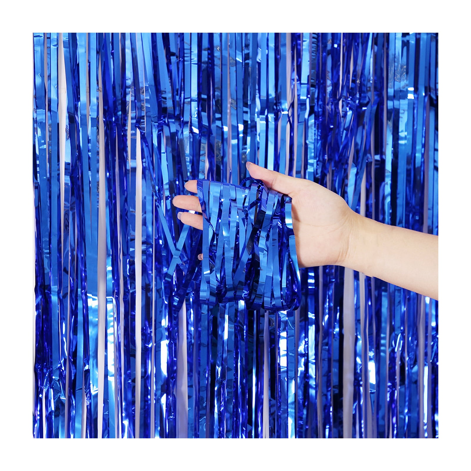 Warkul 3Pcs Rain Curtain Self-Adhesive Shiny Reusable Eye-catching ...