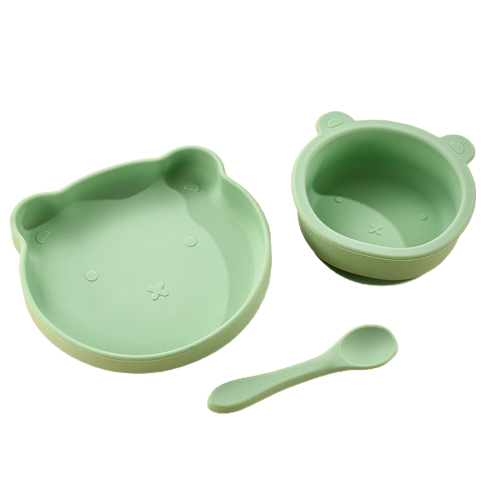 Warkul 3Pcs/Set Dinner Plates Smooth Edge Heat-resisting ...