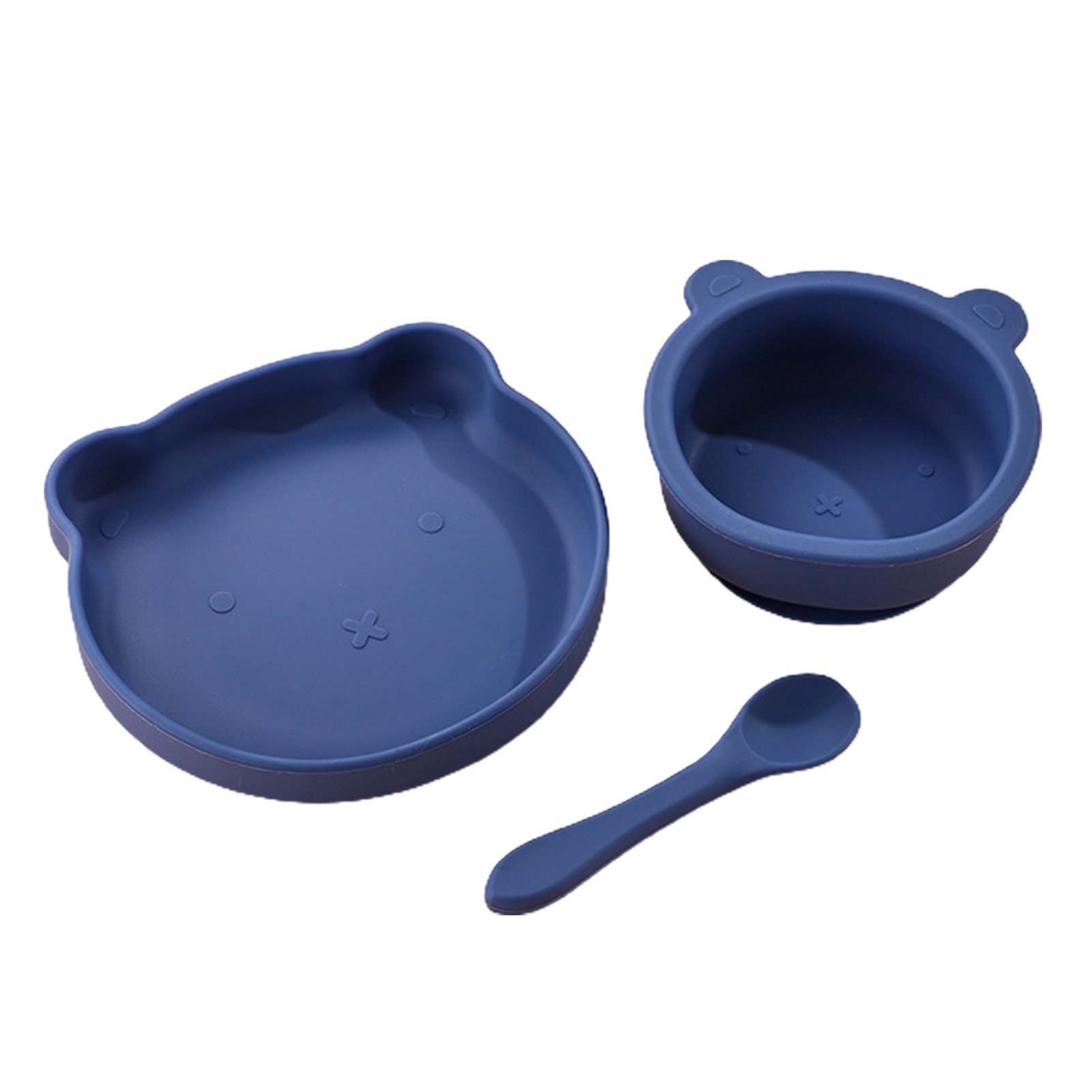 Warkul 3Pcs/Set Dinner Plates Smooth Edge Heat-resisting ...