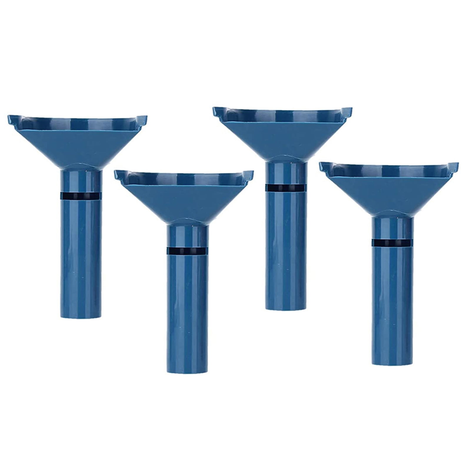 Warkul 4Pcs Coin Sorter Tubes Set Color-Coded Funnel Shaped Counting ...