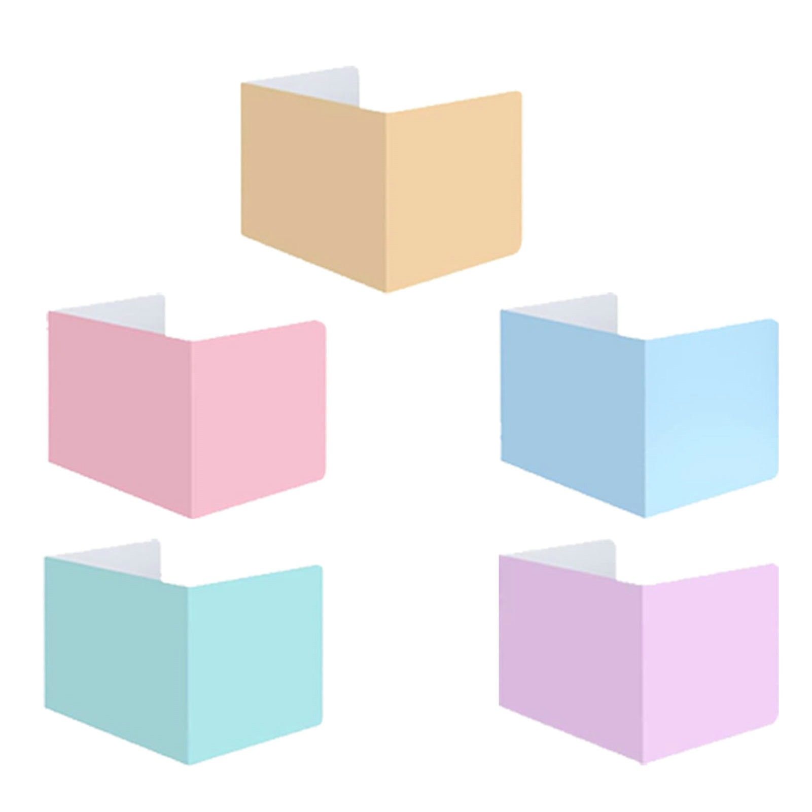 Warkul 5Pcs Classroom Desk Dividers Table Desk Privacy Panels Rich ...