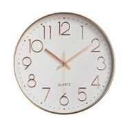 Mainstays 15.5" Black Round Indoor Analog Wall Clock - Walmart.com