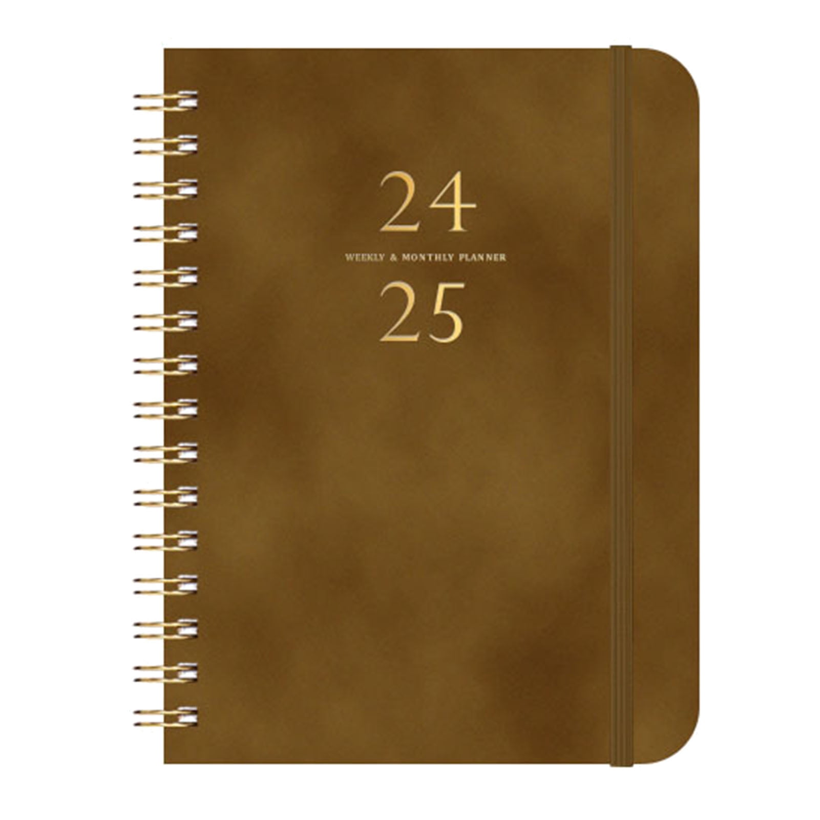 Warkul Academic Year Weekly Monthly Planner Notebook Spiral Coil Design ...