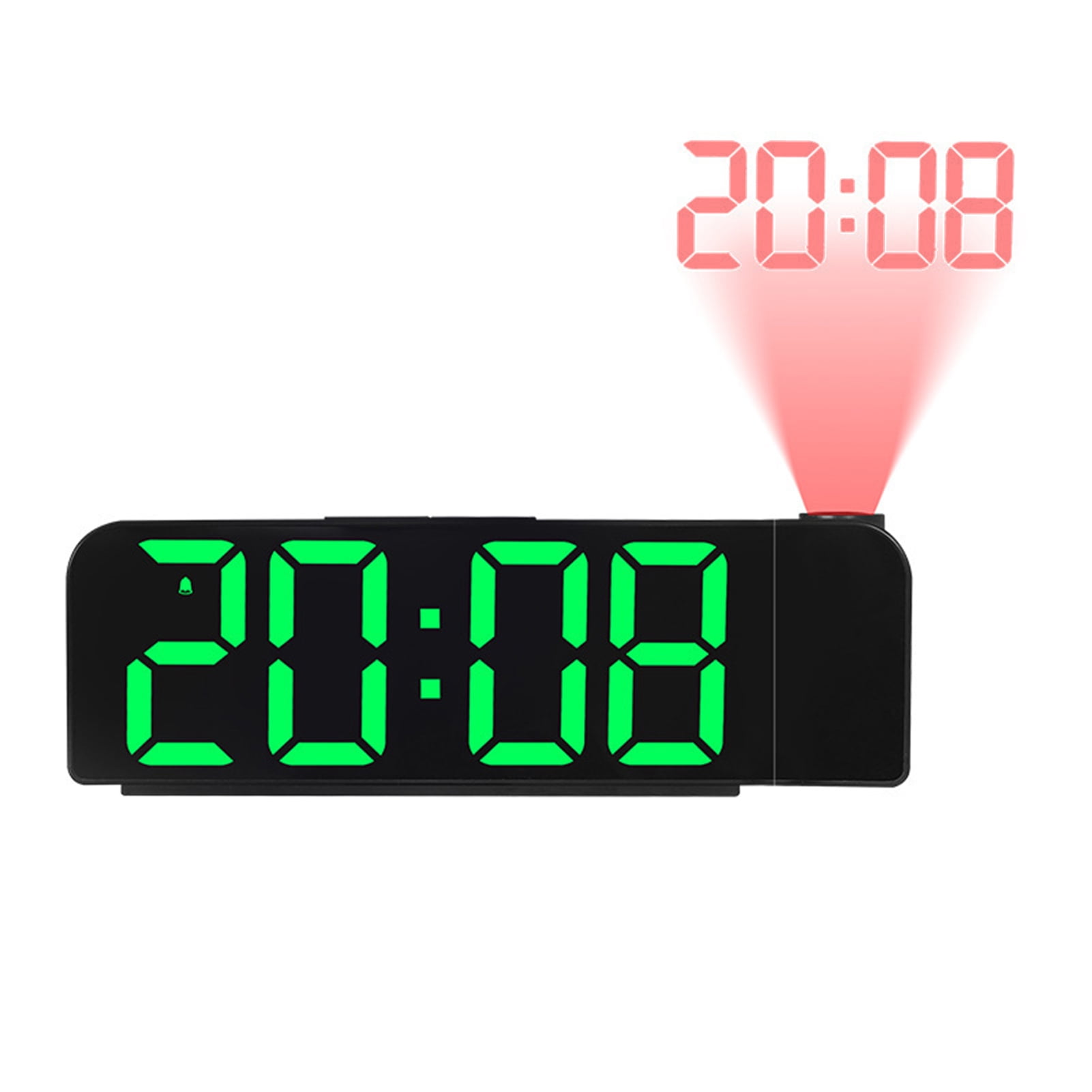 Warkul Alarm Clock 3 Levels Screen 2 Gears Projection-Brightness ...