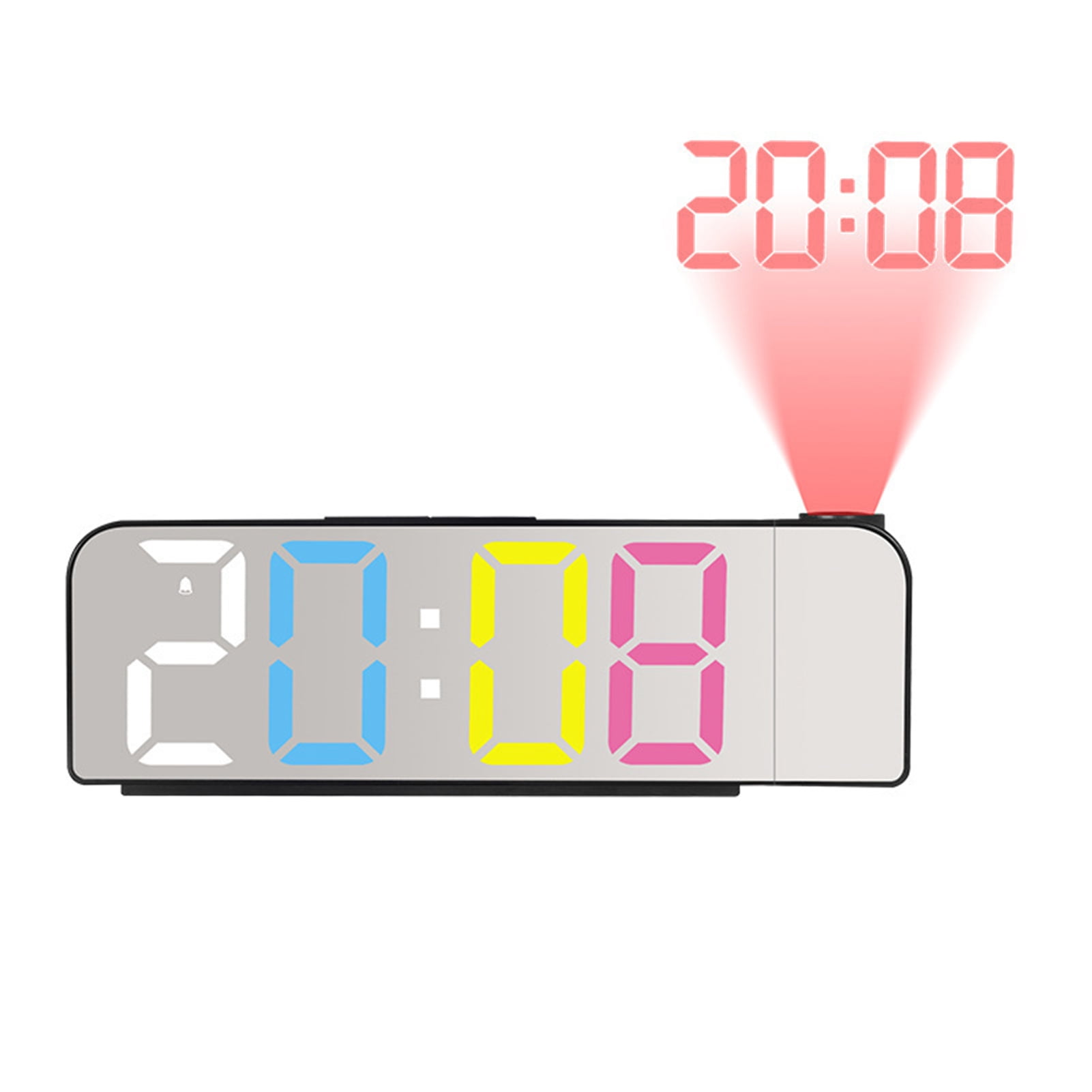 Warkul Alarm Clock 3 Levels Screen 2 Gears Projection-Brightness ...