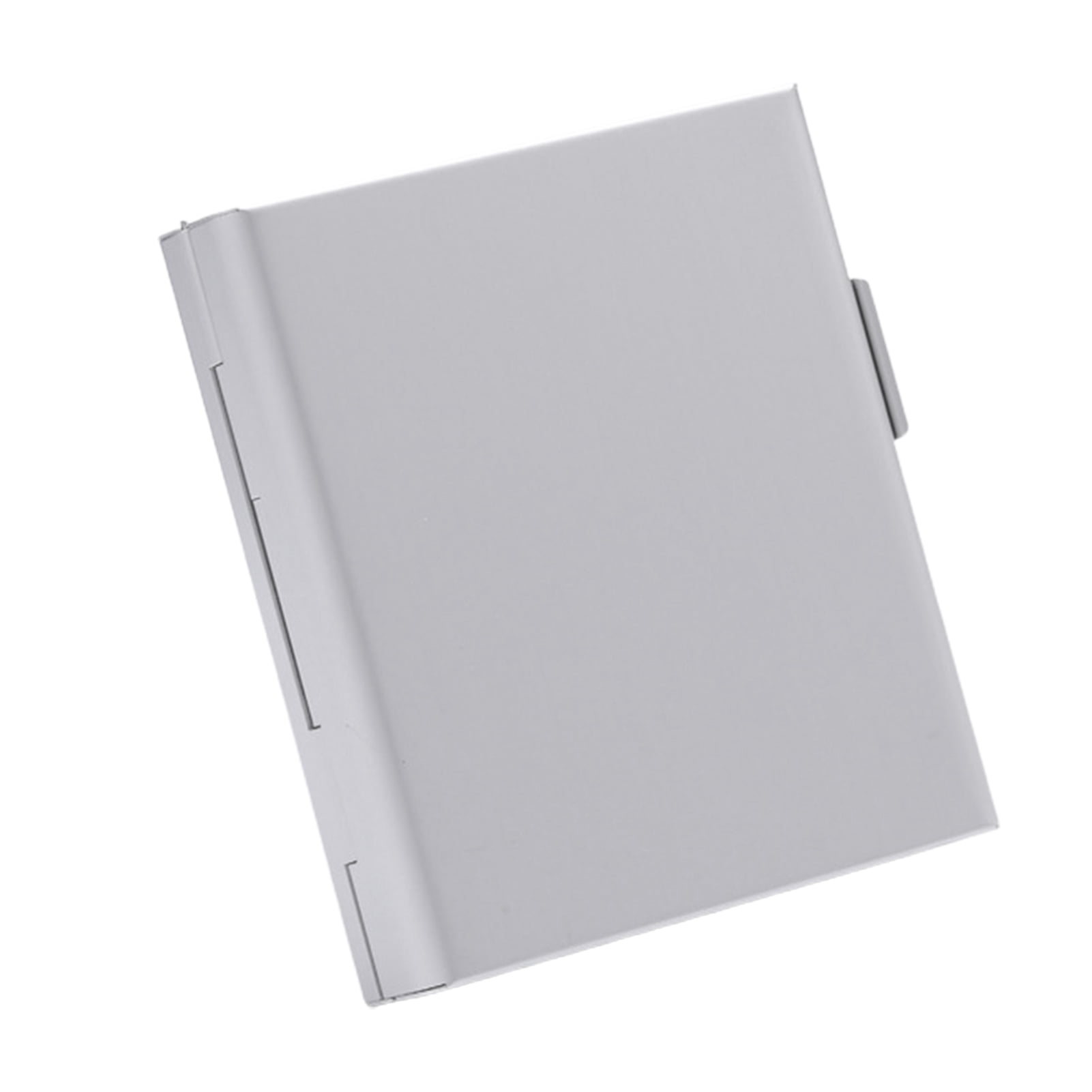 Warkul Aluminum Alloy Storage Box Slim Portable Large Capacity Double ...