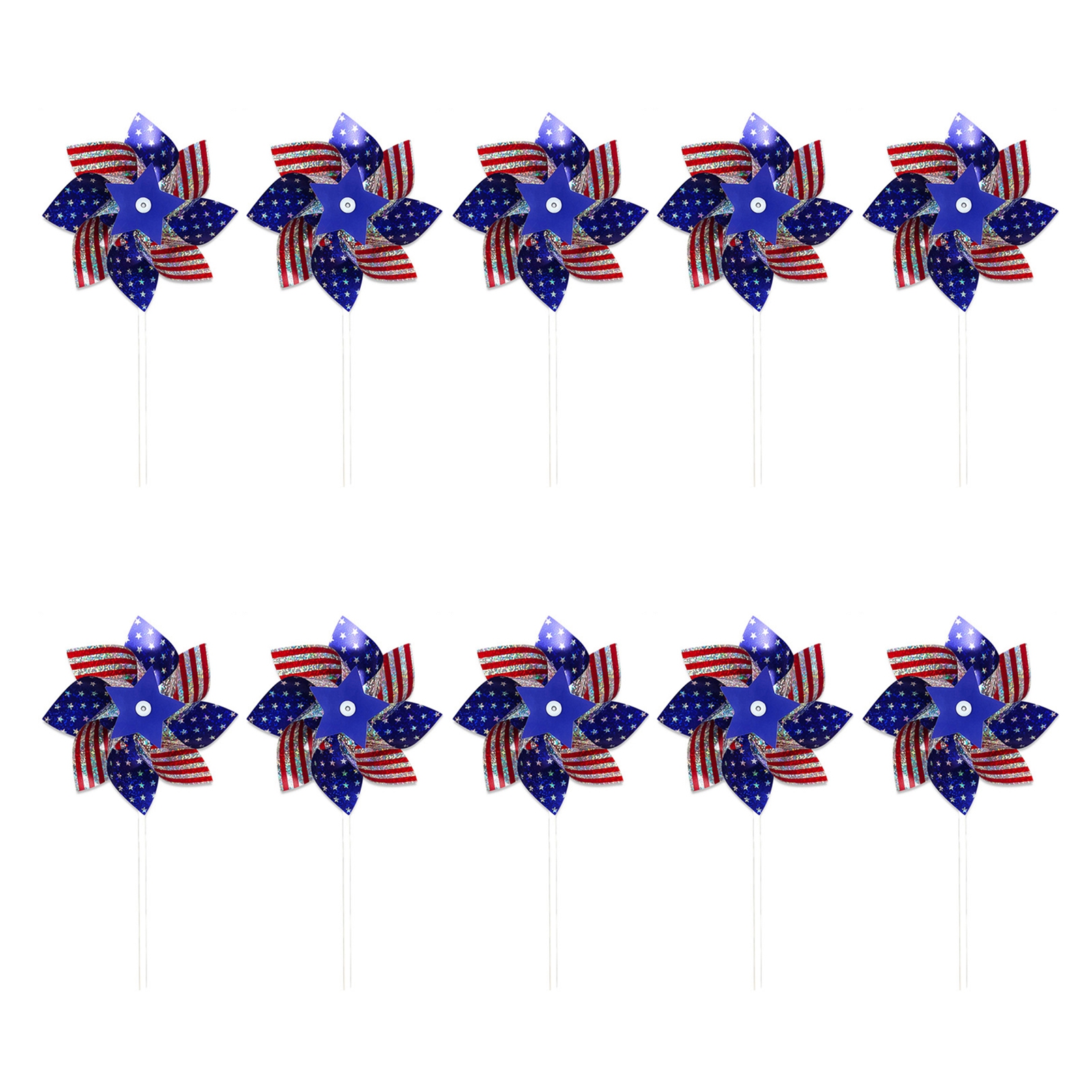 Warkul American Flag Windmill - Red White Blue Windmill - Waterproof ...