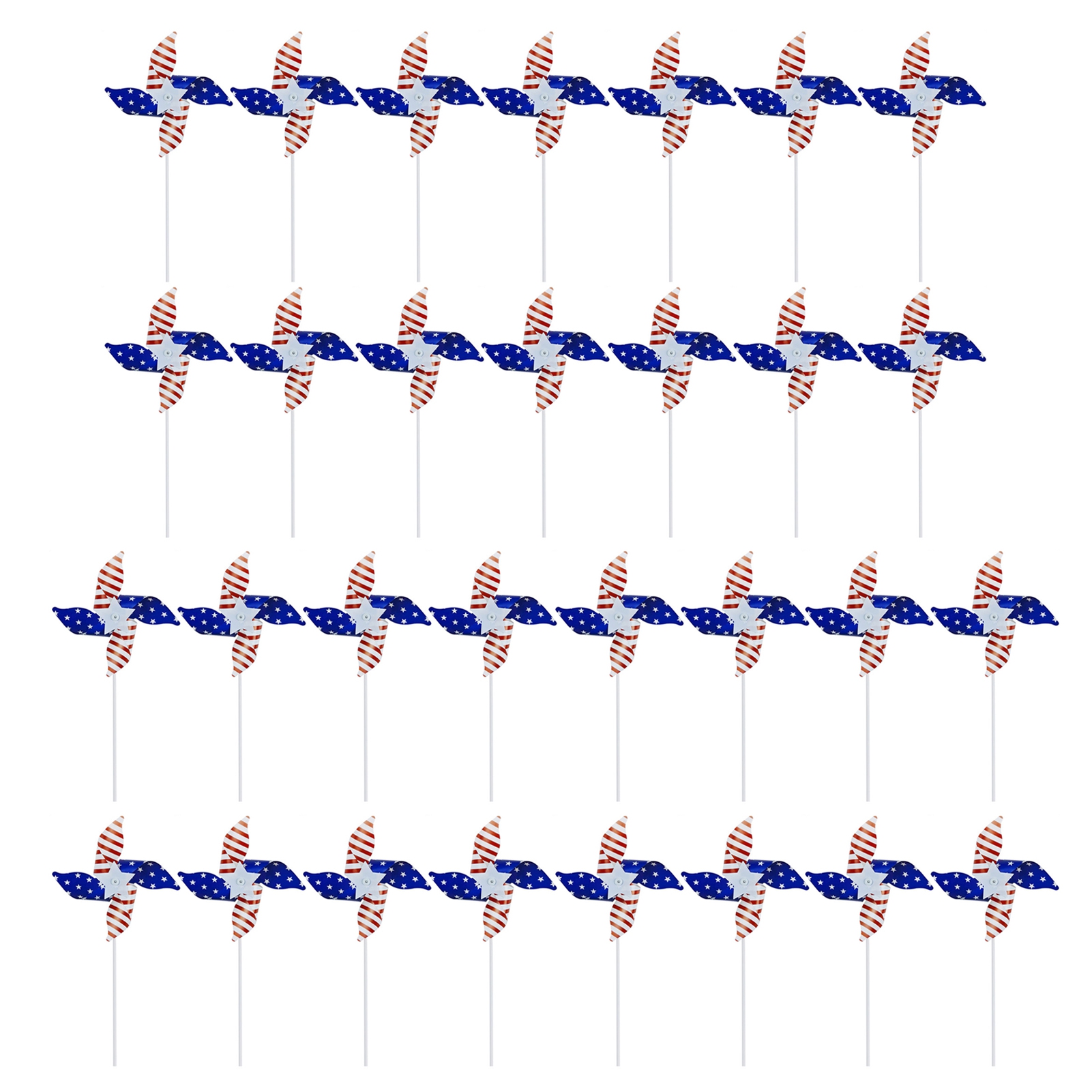 Warkul American Flag Windmill - Red White Blue Windmill - Waterproof ...