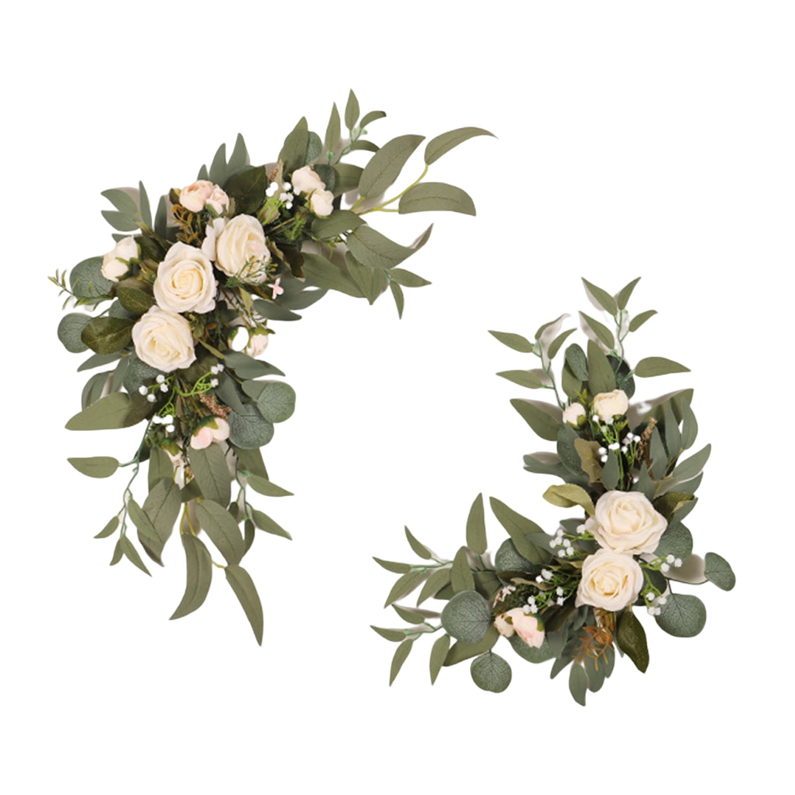 Warkul Artificial Fake Flowers Decor, 2Pcs Artificial Flowers Vivid ...