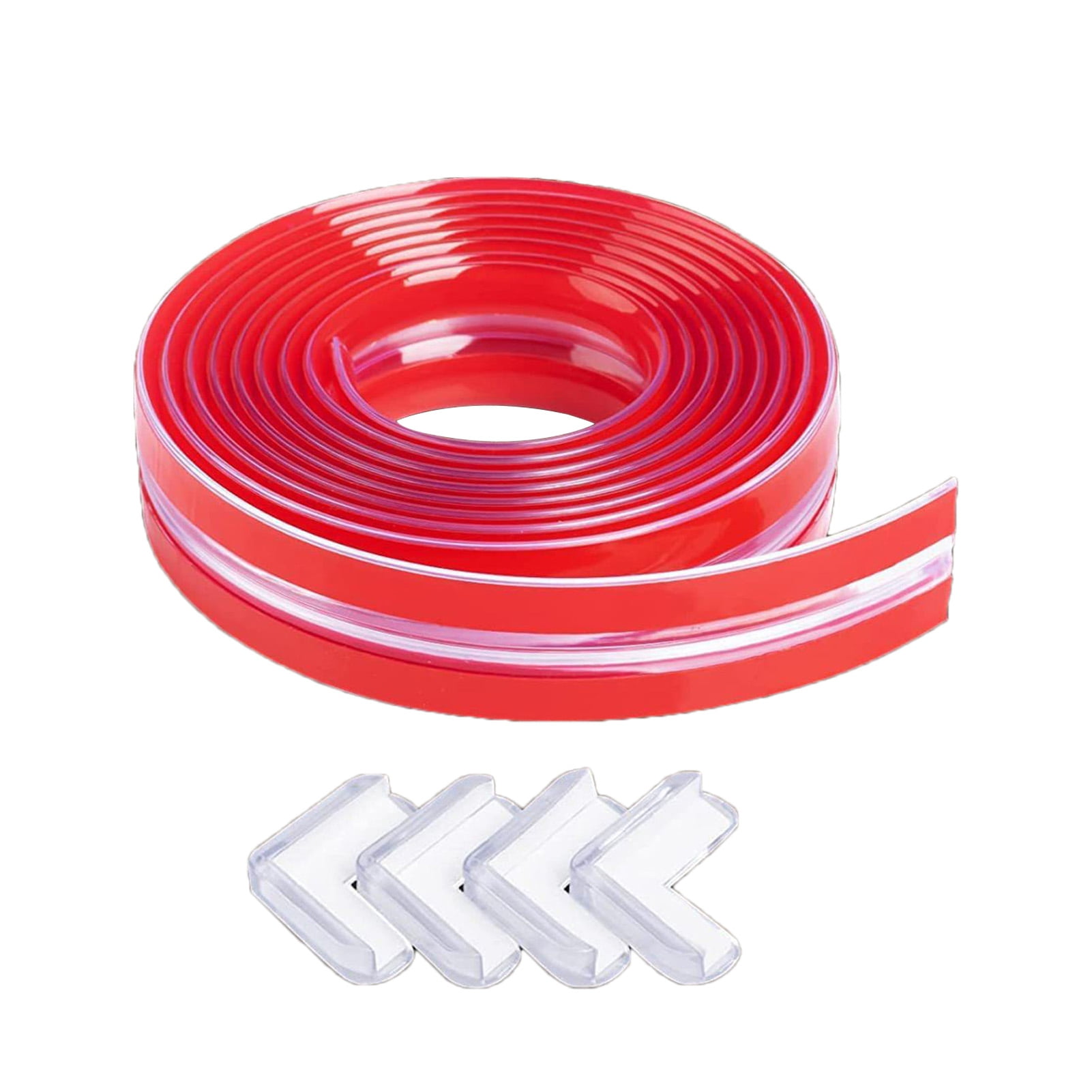 Warkul Baby Proofing Clear Edge Protector Strip, Soft Corner Protectors ...