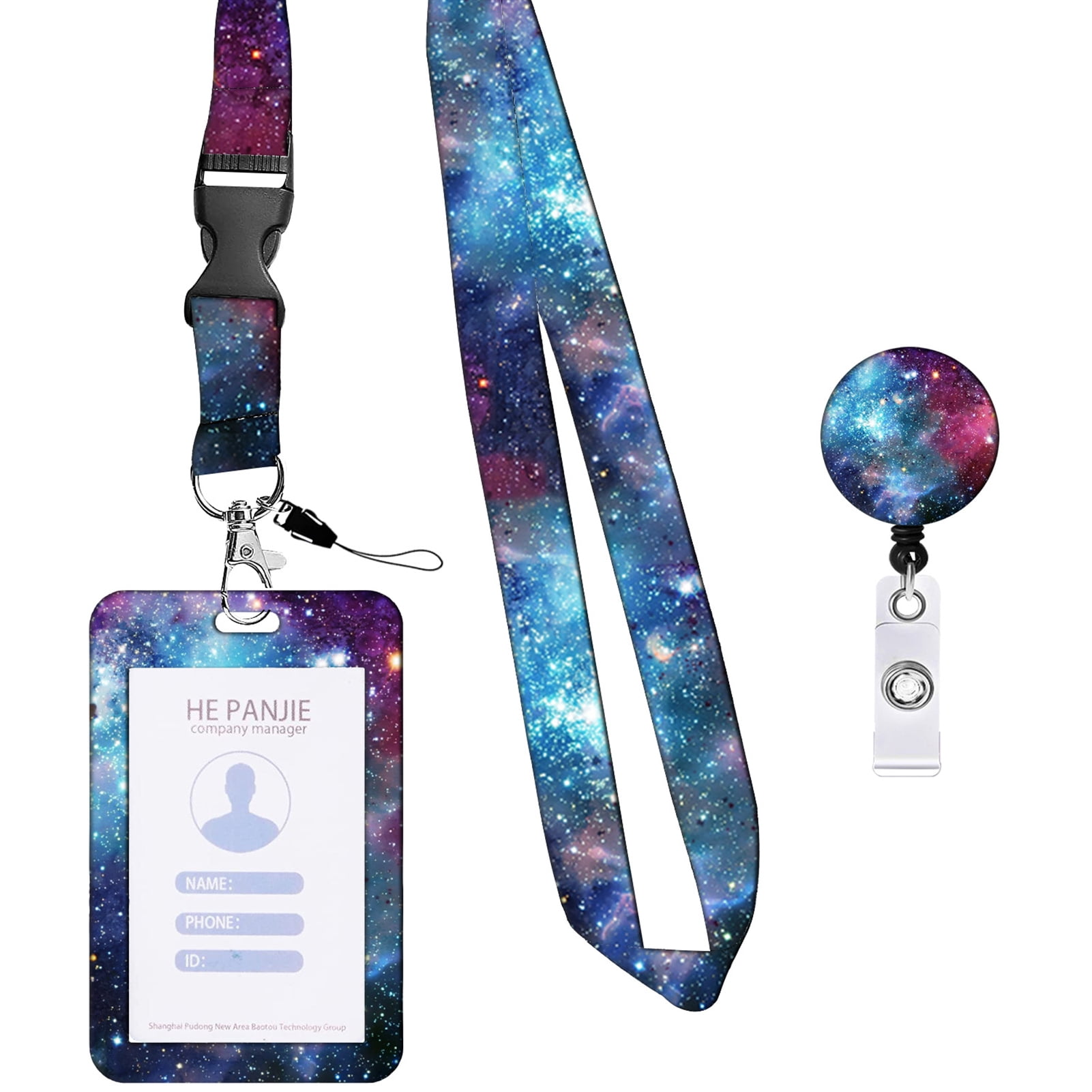Warkul Badge Holder with Retractable Badge Reel Clip Versatile ...