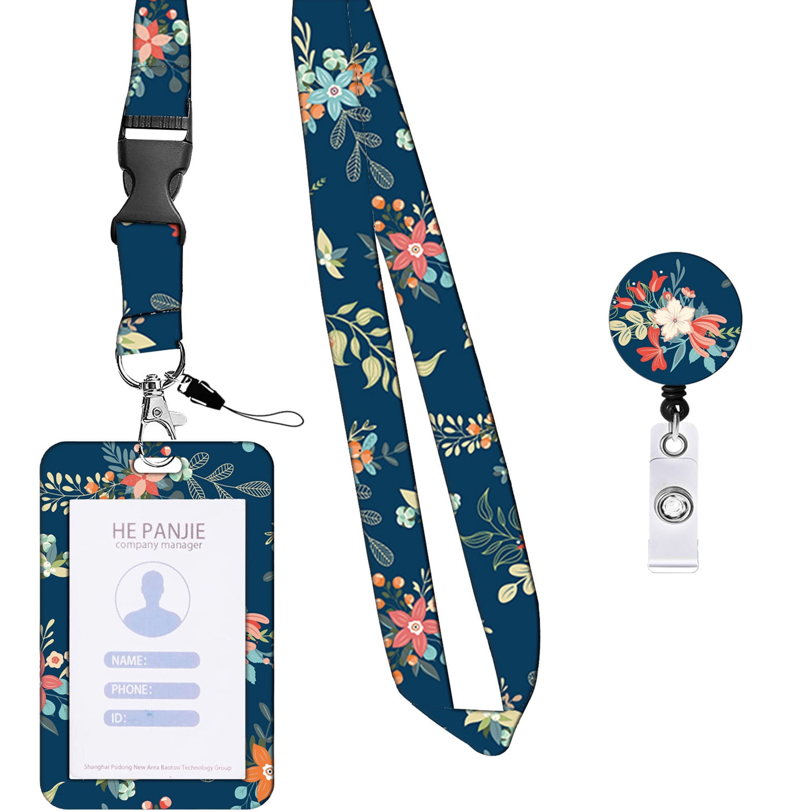 Warkul Badge Holder with Retractable Badge Reel Clip Versatile ...