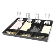 Nadex Coins NCS8-1128 Steel 5-Compartment Currency Tray with Coin Tray ...