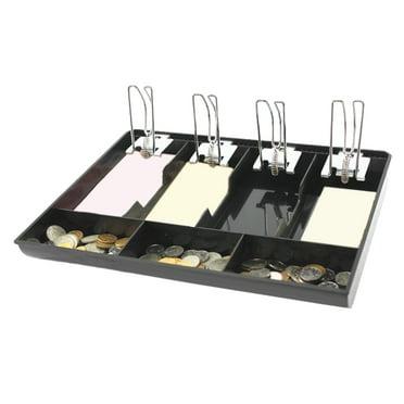 Nadex Coins NCS8-1128 Steel 5-Compartment Currency Tray with Coin Tray ...