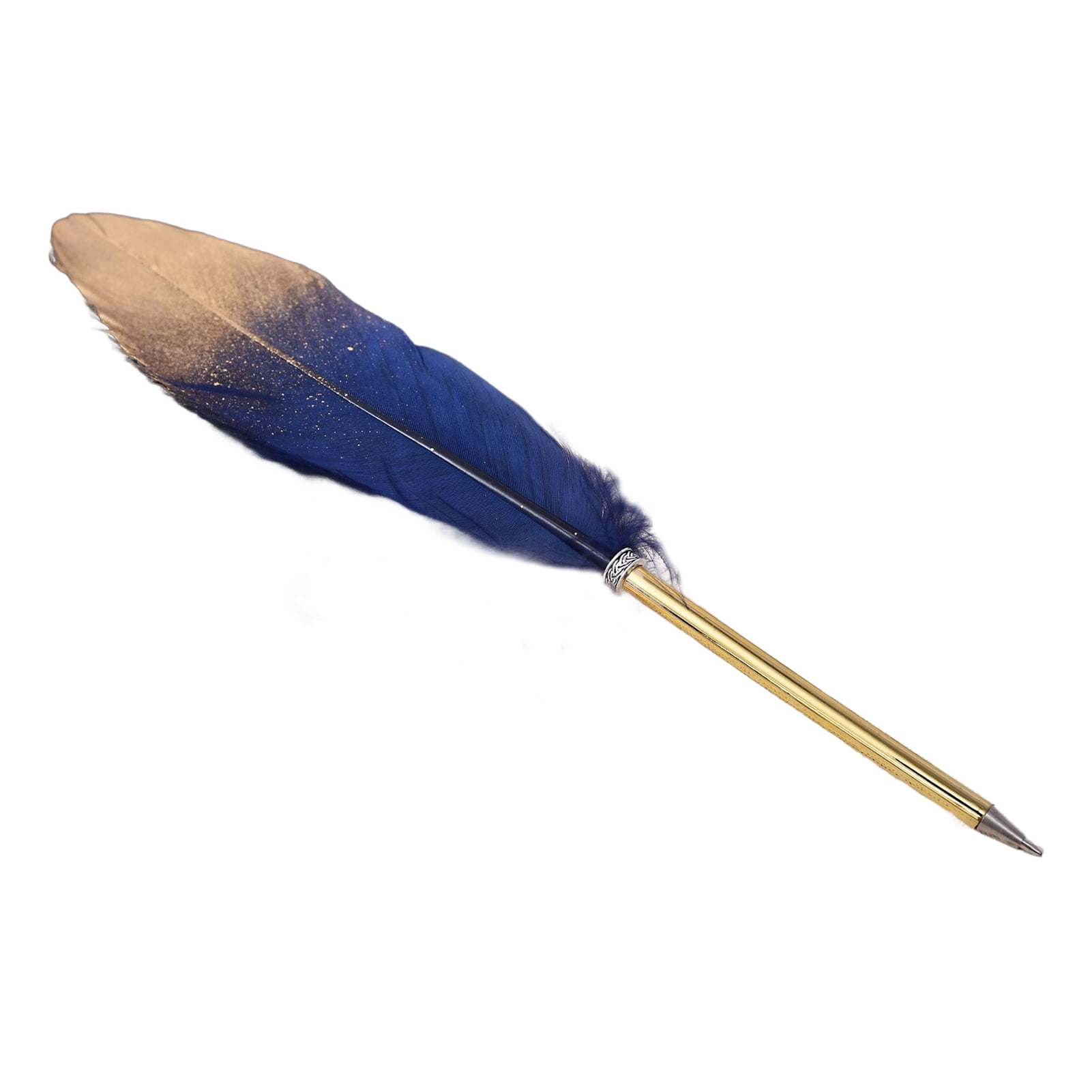 Warkul Copper Feather Quill Pen Smooth Writing Durable Elegant Design ...
