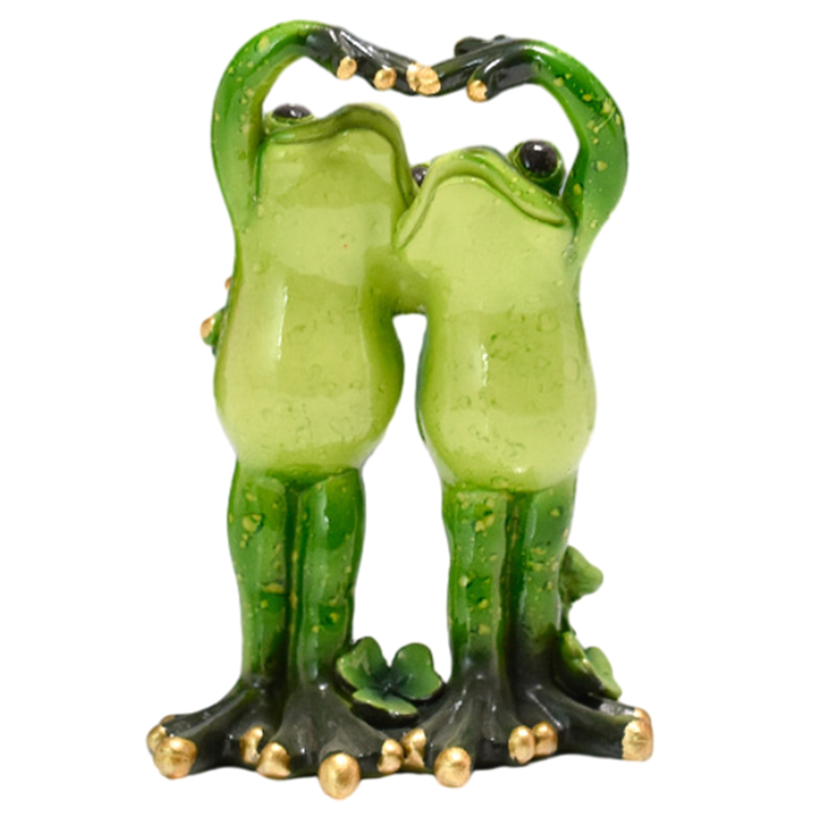 Warkul Couple Frog Figurine Resin, Baseball Tennis Frog Figure Toy ...