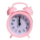 Warkul Double Bell Clock Accurate Timekeeping Battery Operated Analog ...