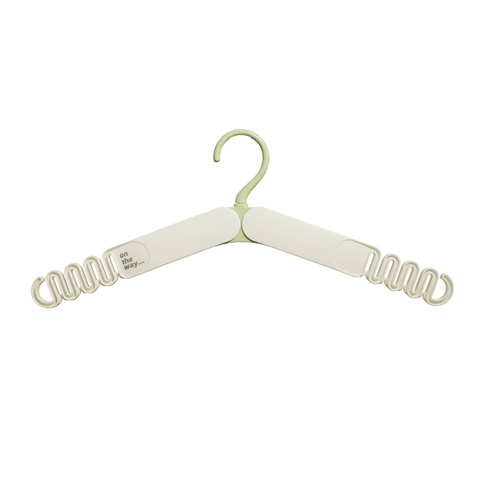 Warkul Folding Clothes Hanger 360-Degree Rotating Design Mini Portable ...