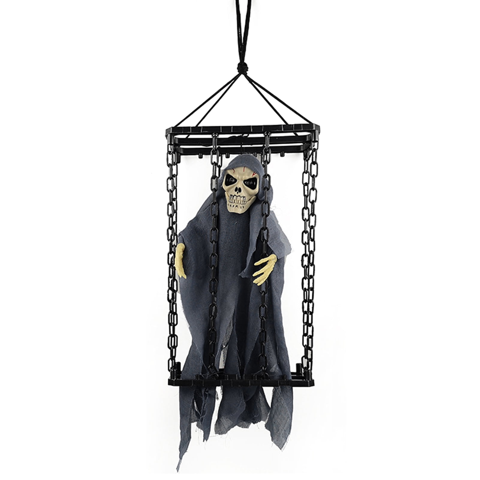 Warkul Halloween Outdoor Decorations Prop Ghosts Skeleton Animated ...