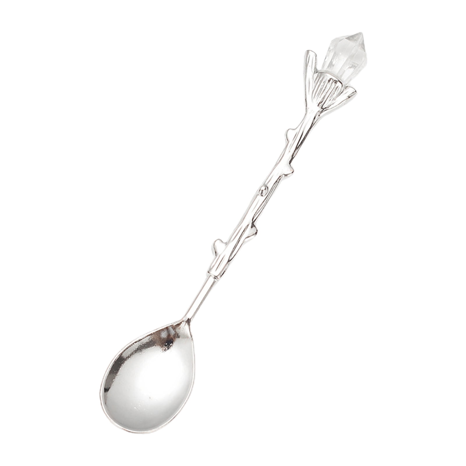 Warkul Home Set of 3 Vintage Safe Zinc Alloy Crystal Spoons - Coffee ...