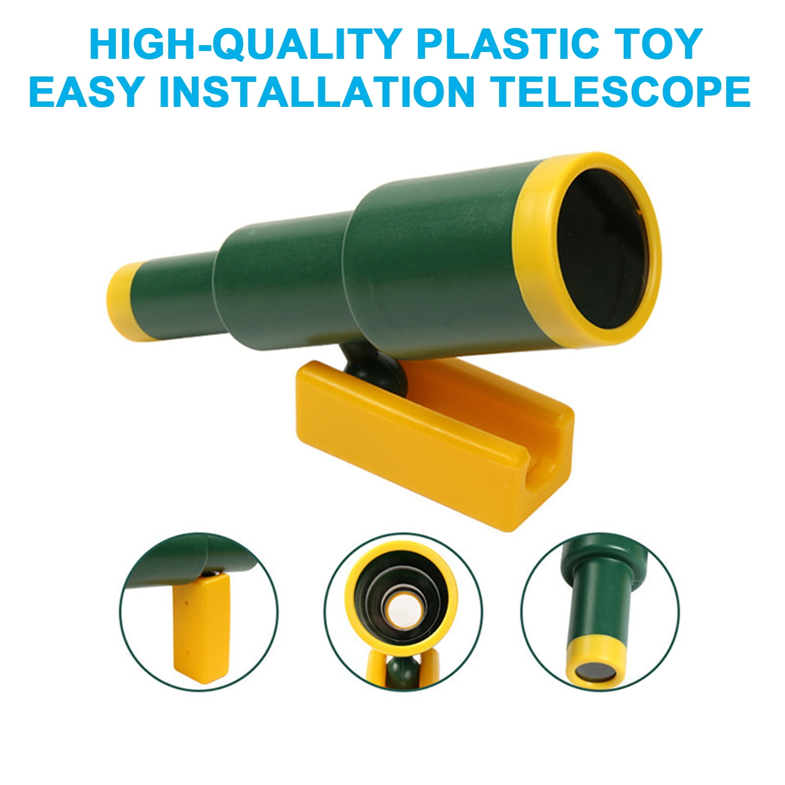 Warkul Kids Handheld Monocular Telescope Toy with Fixing Bracket ...