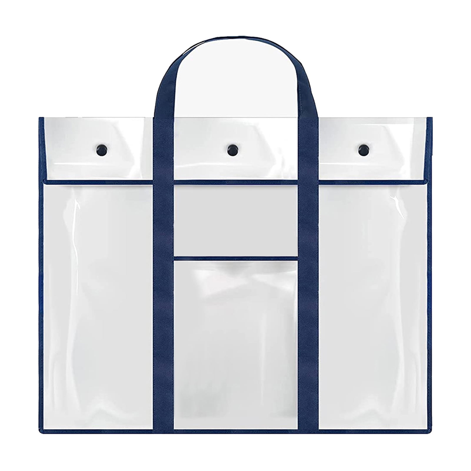 Warkul Large Poster Storage Bag Heavy Duty Button Closing Large Format ...