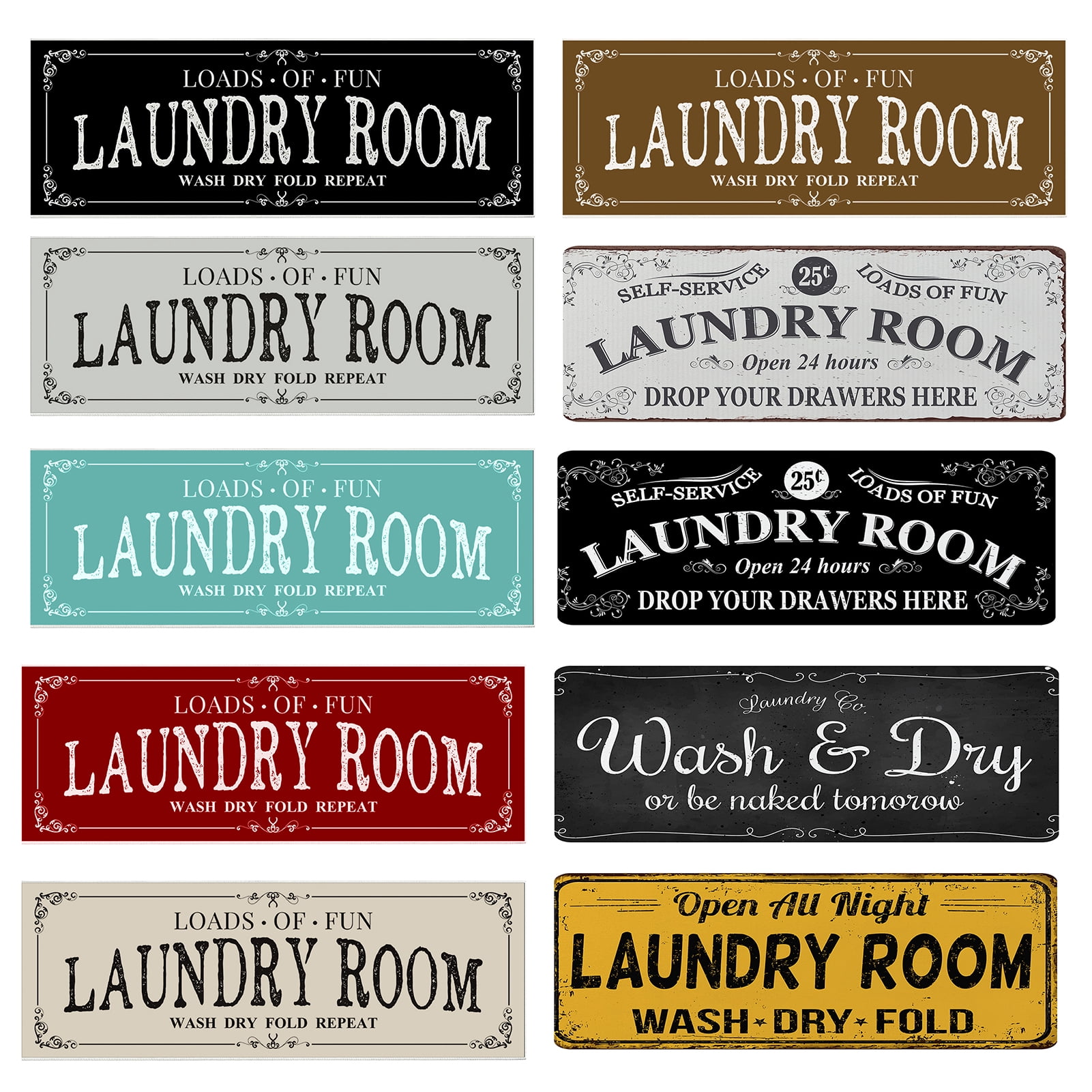 Warkul Laundry Room Rug Runner Non-slip Backing Super Soft Water ...