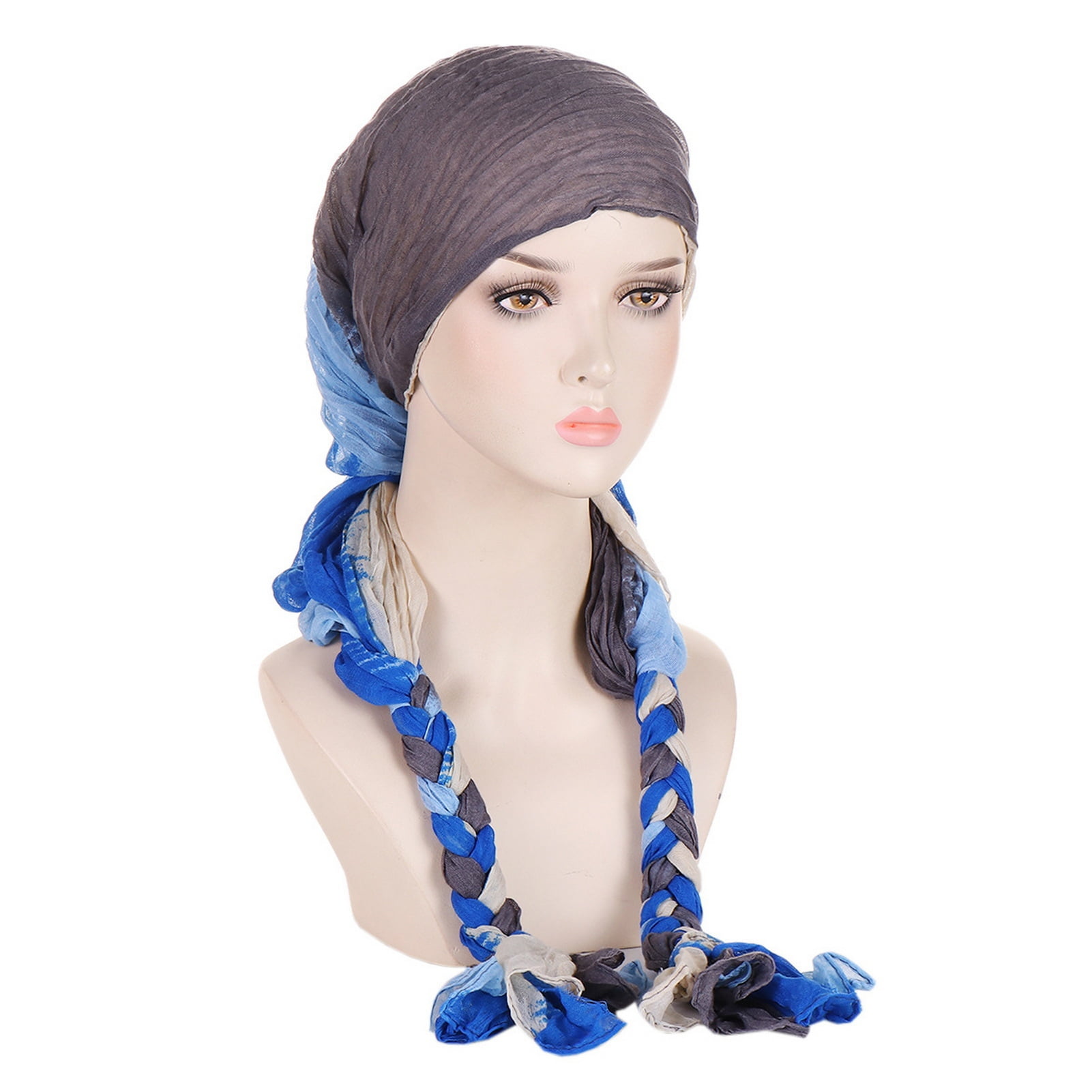 Warkul Long Head Wraps Bands, Women Headband Scarf Braided Twist ...