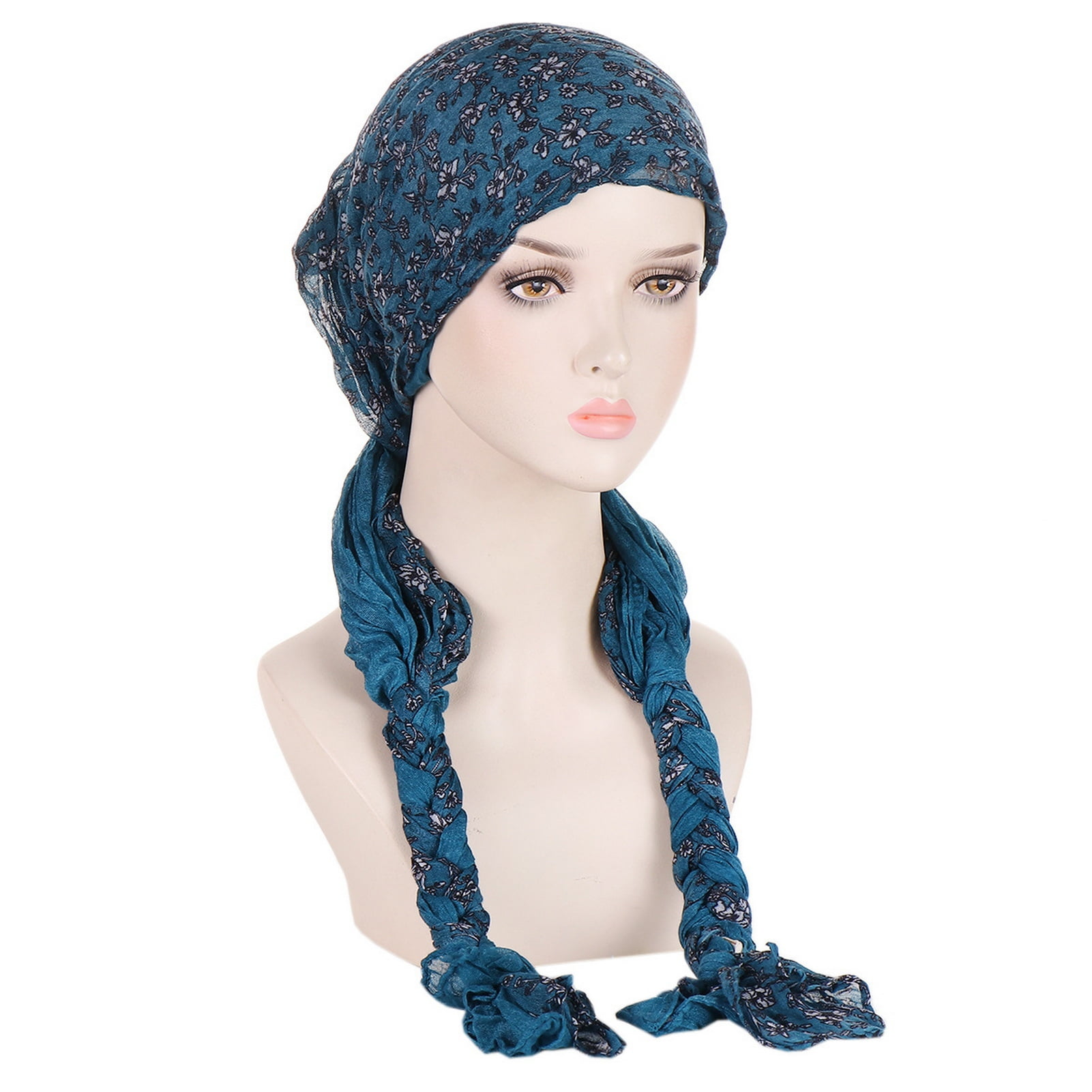 Warkul Long Head Wraps Bands, Women Headband Scarf Braided Twist ...