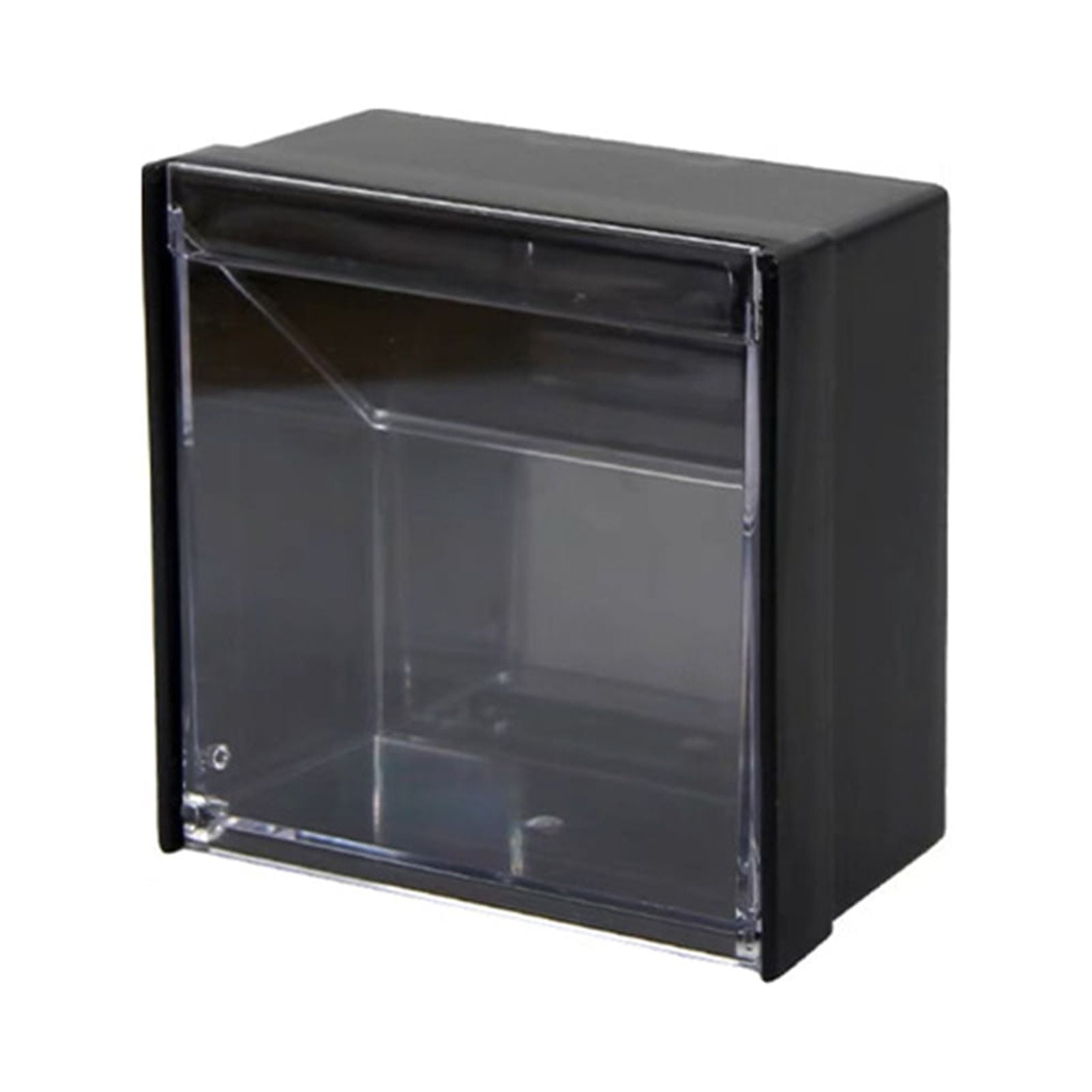 Warkul Magnetic Storage Box with Transparent Lid Punch Free Compact ...