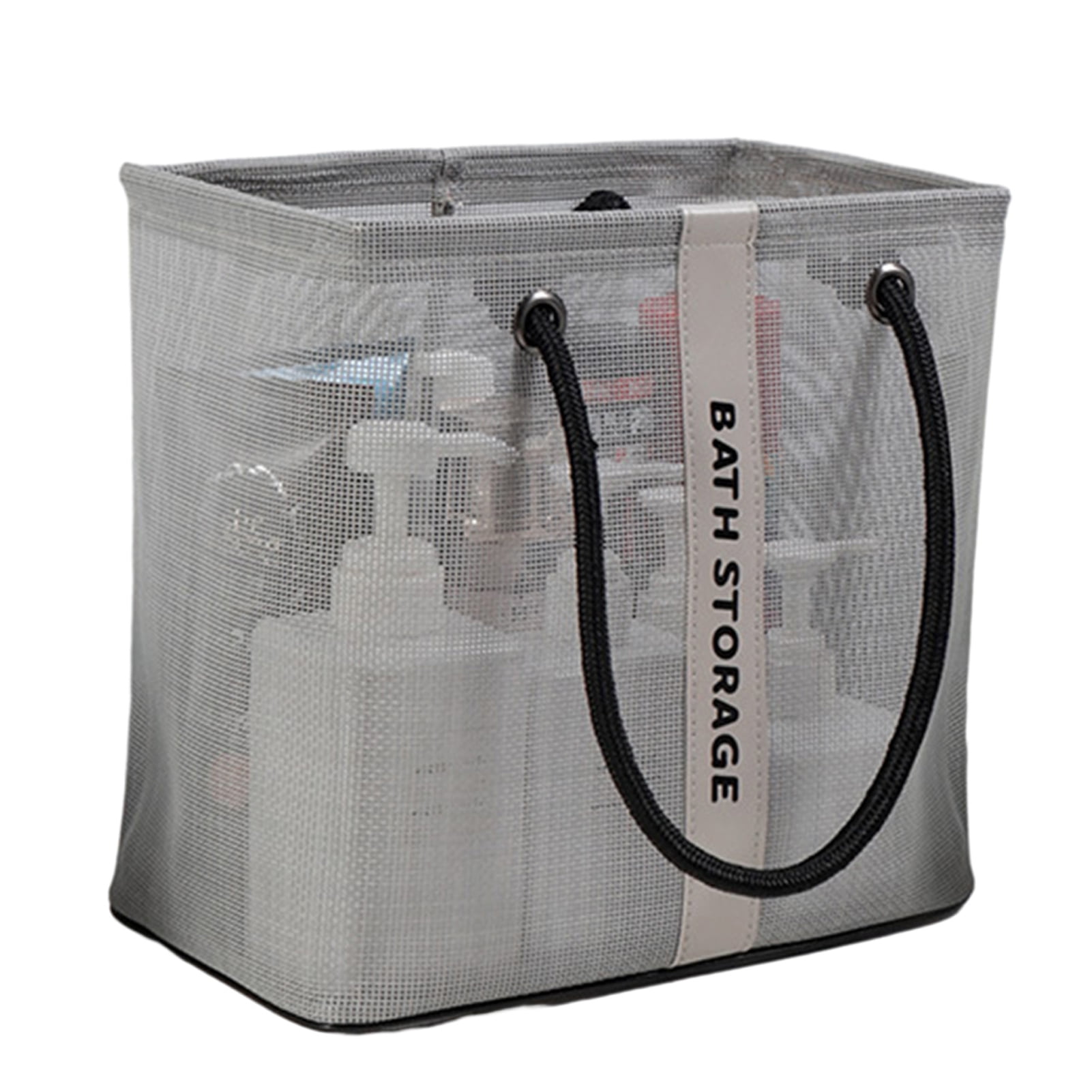 Warkul Mesh Toiletry Bag Portable Handle Quick Drying Heavy Duty Large ...