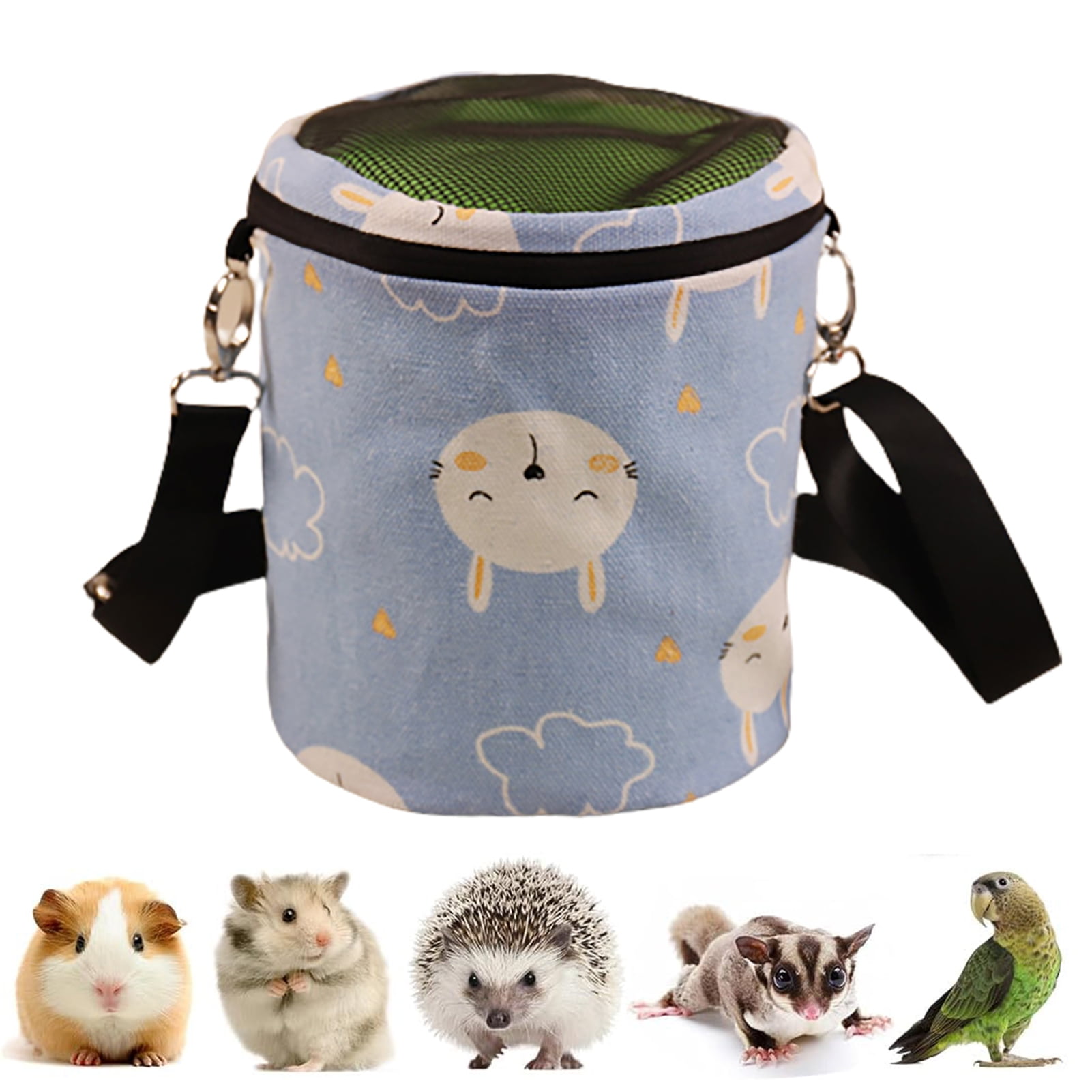 Warkul Pet Carrier Bag, Portable Hamster Outing Travel Bag, Small Pet ...