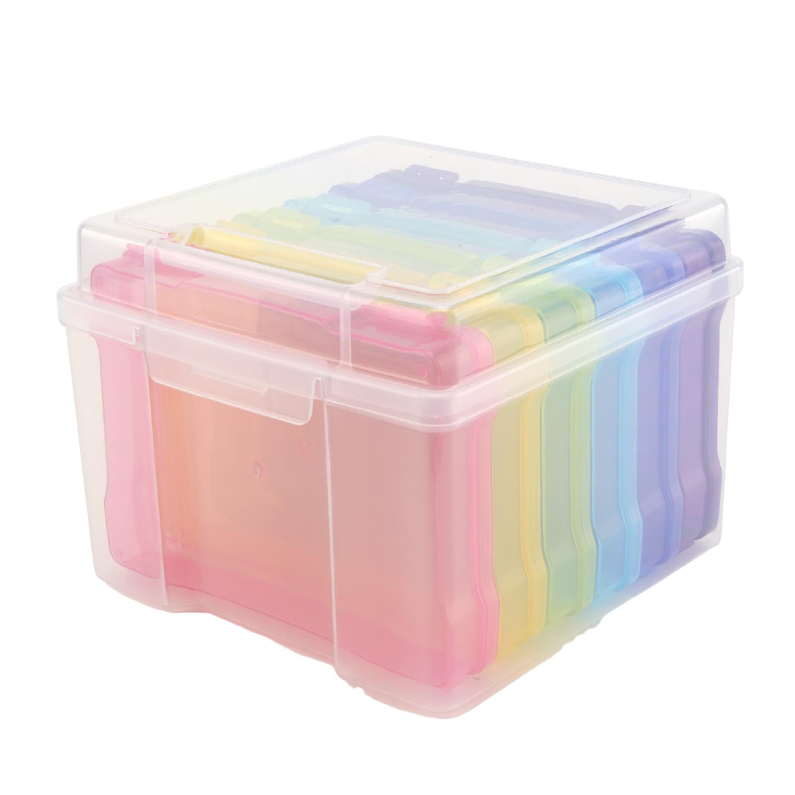 Warkul Photo Storage Box Organizer Set Buckle Design Secure Closure ...