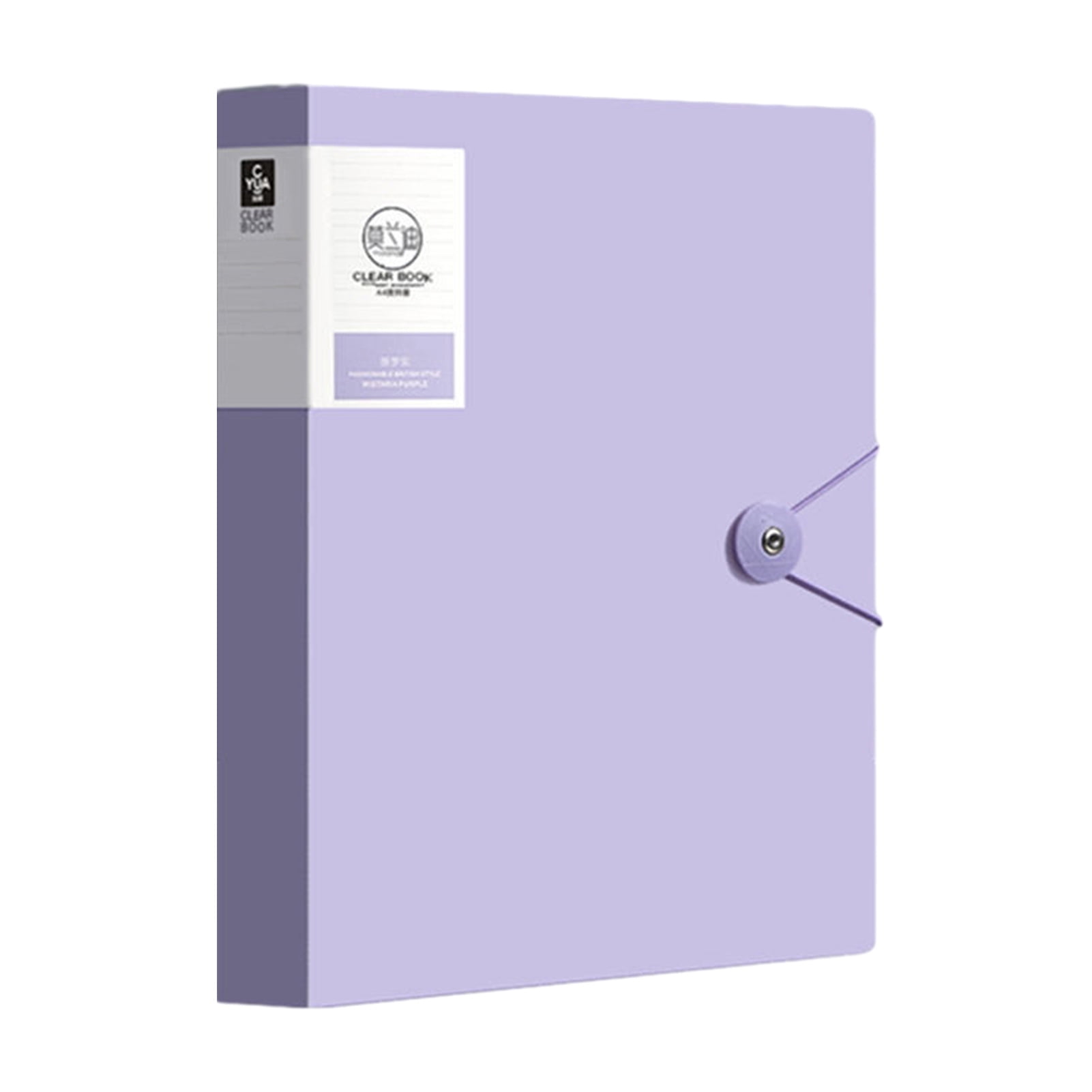 Warkul Portable A4 File Bag with Visible Vertical Inner Pages ...