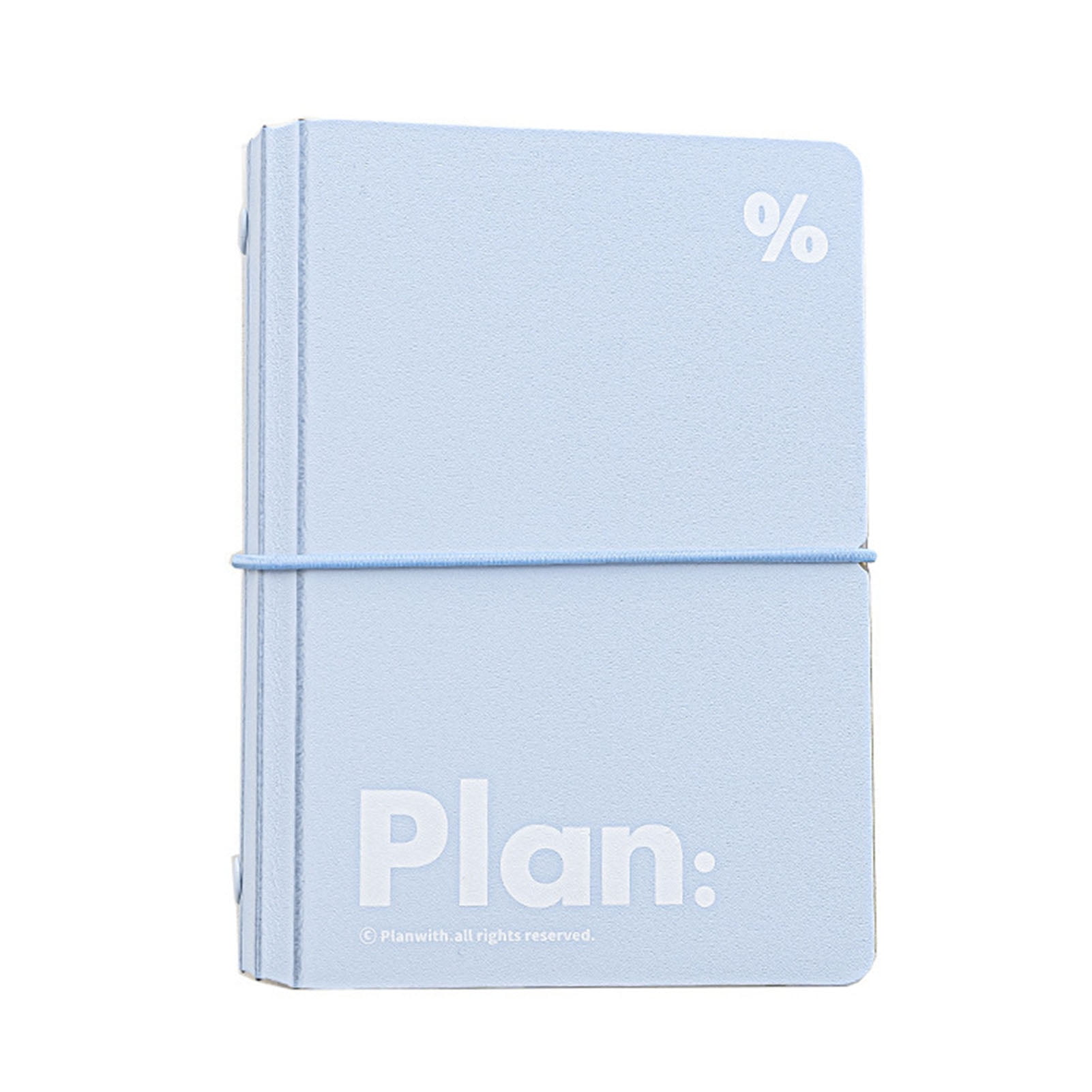 Warkul Portable Binder Planner with Clear Pocket Thick Eye Paper Ink ...