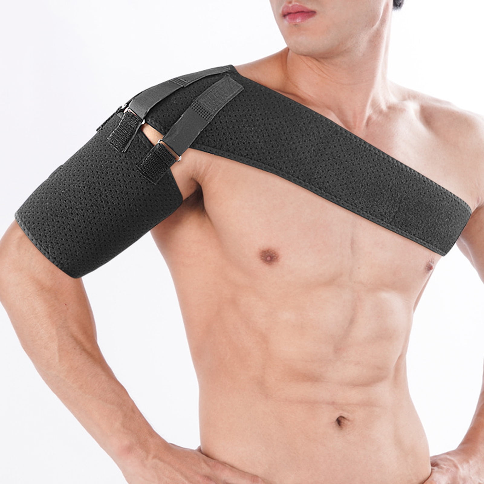 Warkul Shoulder Brace for Men and Women, Adjustable Shoulder Strap ...
