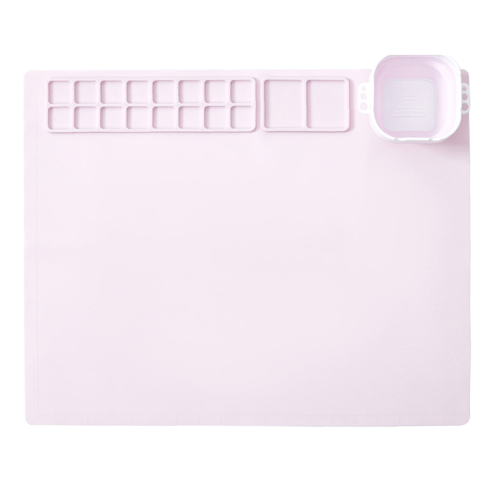 Warkul Silicone Craft Mat with Collapsible Cup Non-Stick Surface Easy ...