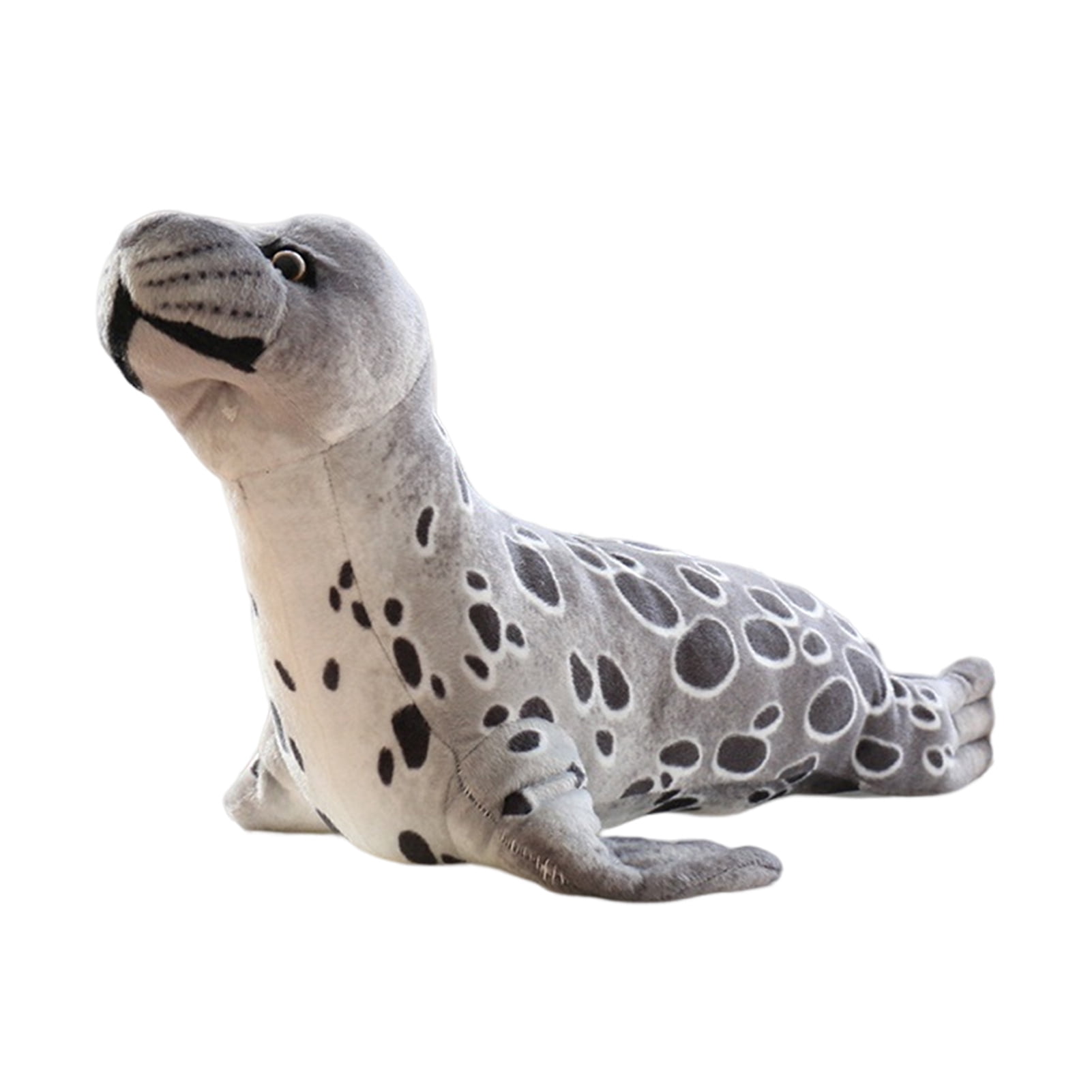 Warkul Simulation Seal Stuffed Doll Toy - 3D Eyes Vivid Look Cute Seal ...