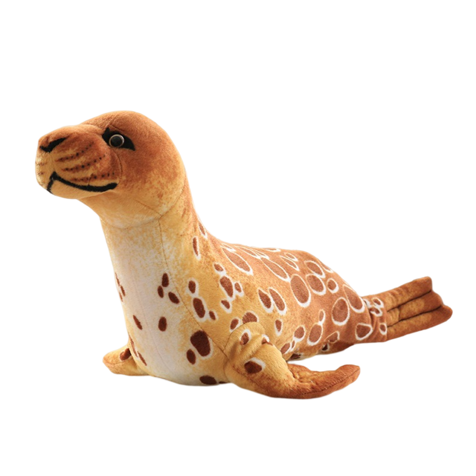 Warkul Simulation Seal Stuffed Doll Toy - 3D Eyes Vivid Look Cute Seal ...
